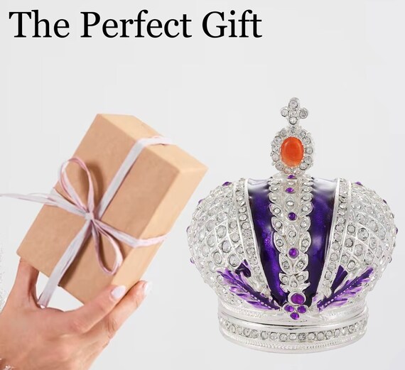Stunning Russian type crown jewelry box! Popular for … - Gem