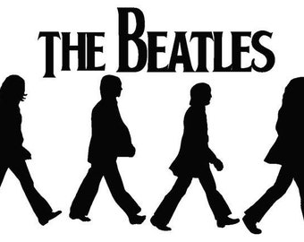 Vinyl Decal Beatles - Etsy