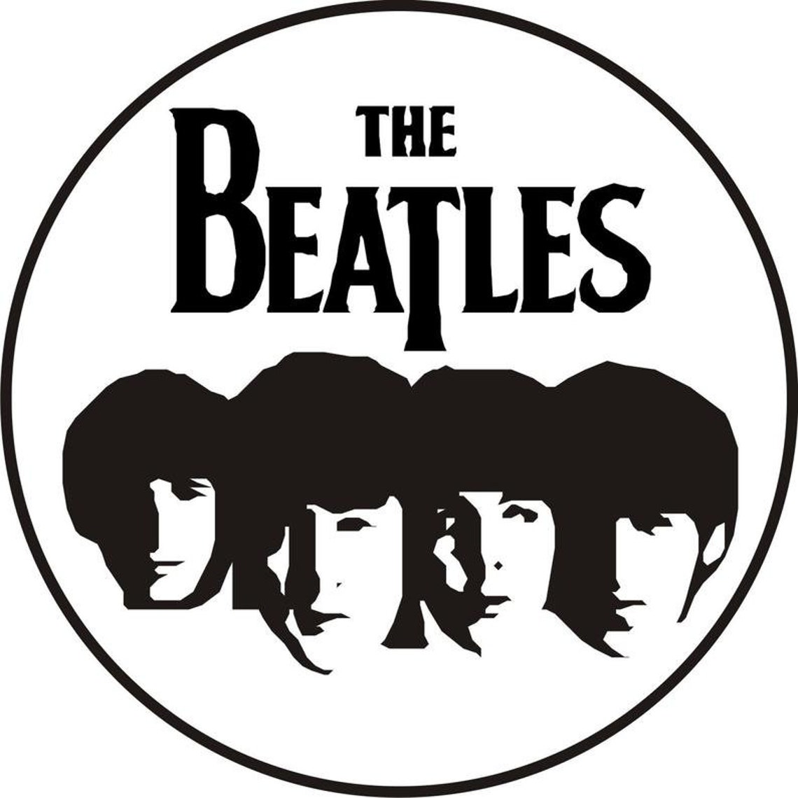 The Beatles Vinyl Decal Sticker multi Color & Size See Below - Etsy