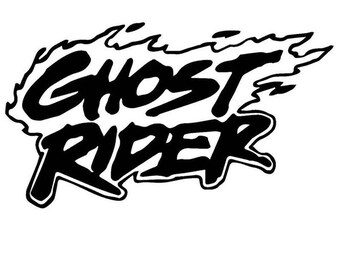 Ghost Rider Decal | Etsy