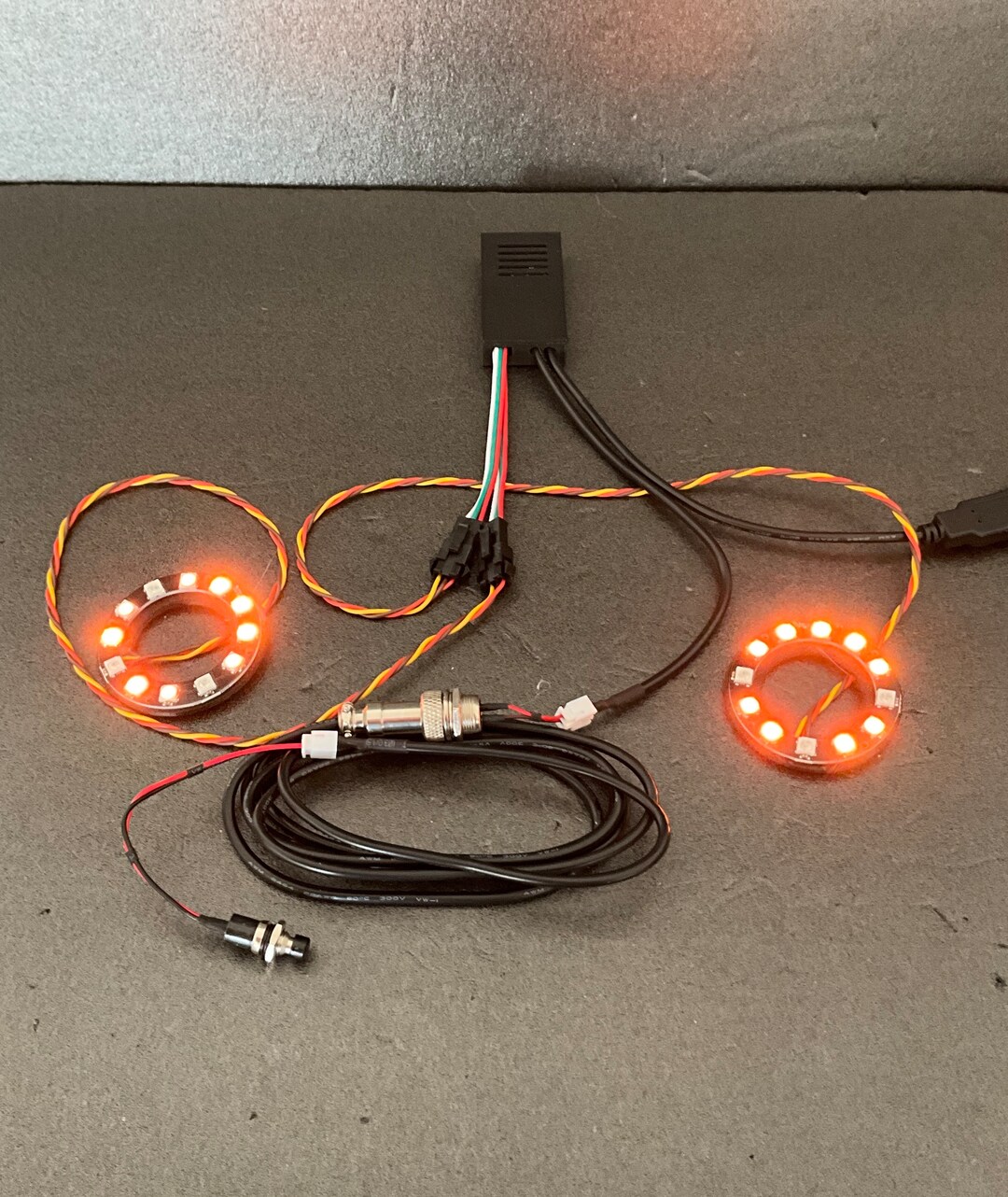 Mandalorian Boba Fett Jetpack Animated Neopixel LED Thruster Flame ...