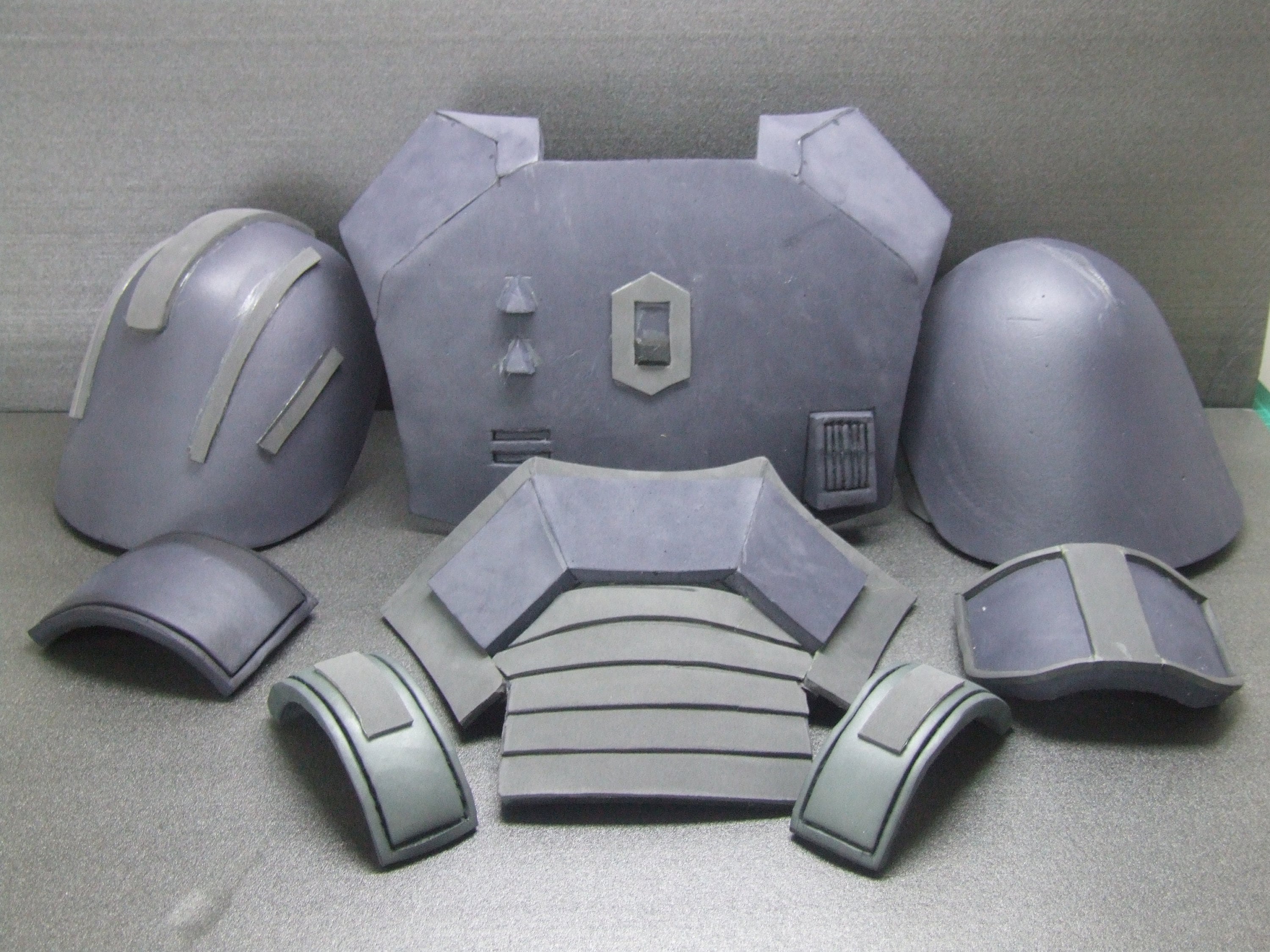 Heavy Infantry Mandalorian Armor Template Chest and Shoulder | Etsy