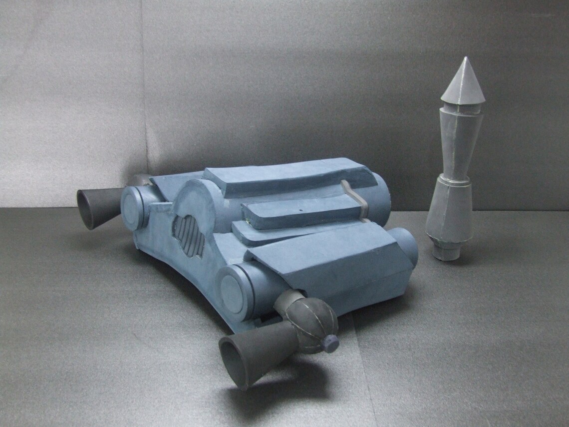 Boba Fett Jetpack Template Mandalorian EVA Foam Template - Etsy