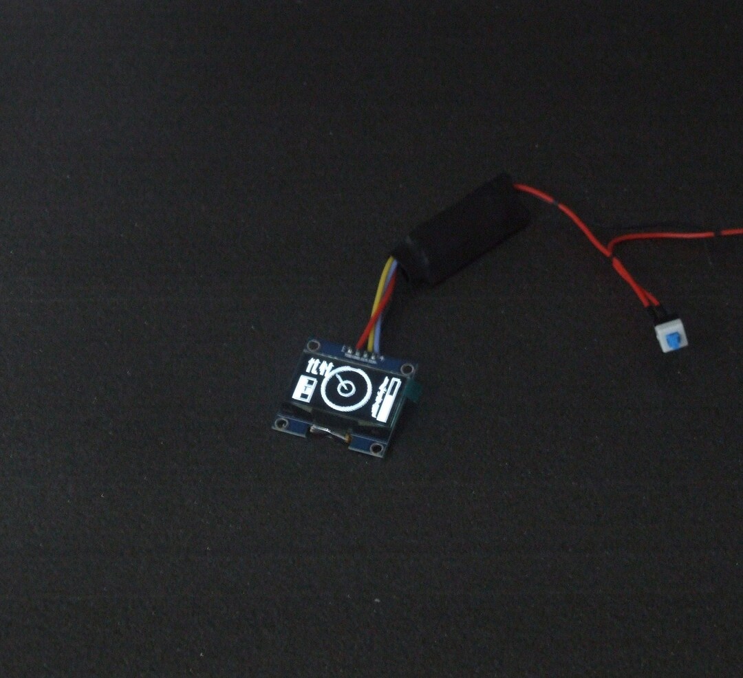 Mandalorian Gauntlet Display Radar Scanner Mandoputer Graphic White ...