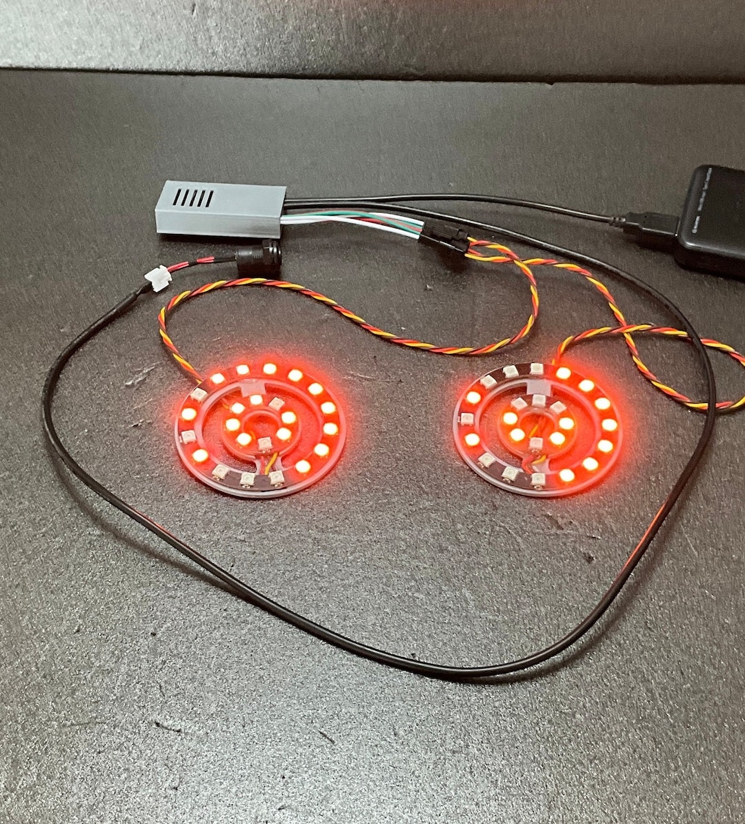 Mandalorian Large 7cm Jetpack Thruster Flames Effect, Animated Neopixel ...