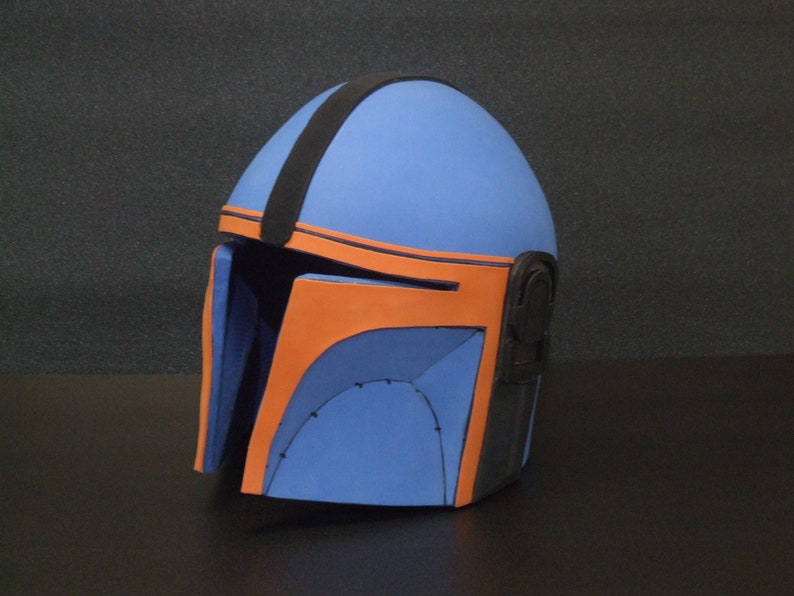 Mandalorian Helmet Template Beskar Armor EVA Foam Mandalorian Etsy