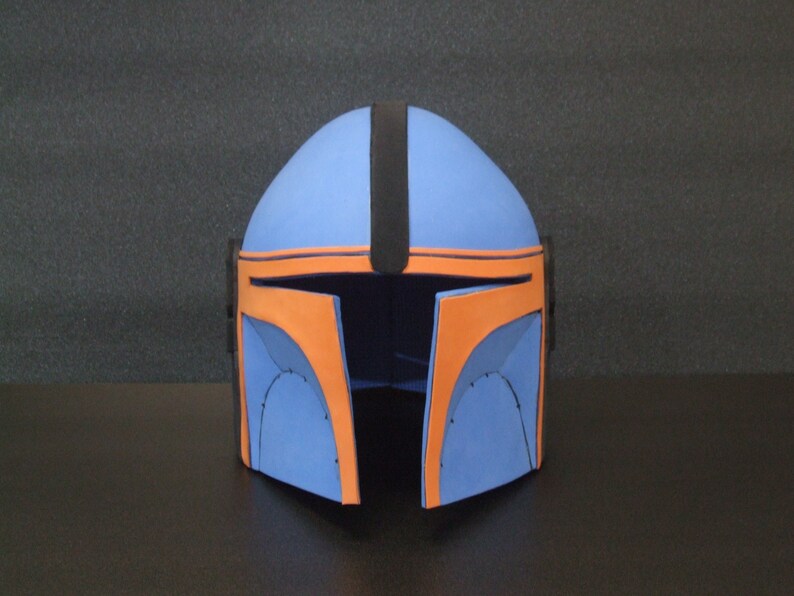 Mandalorian Helmet Template Beskar Armor EVA Foam Mandalorian Etsy