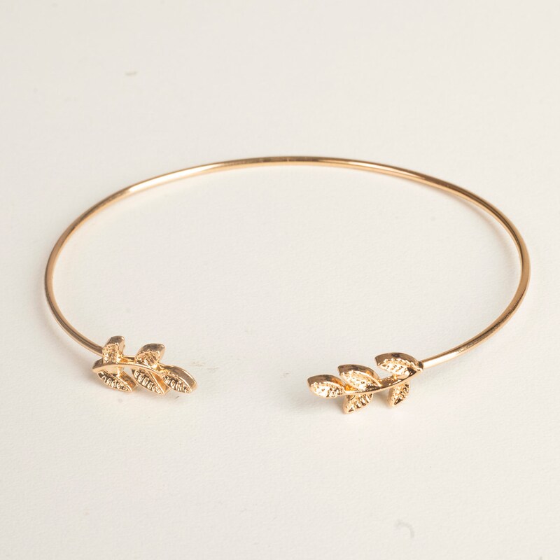 Leaf Arm Cuff - Etsy