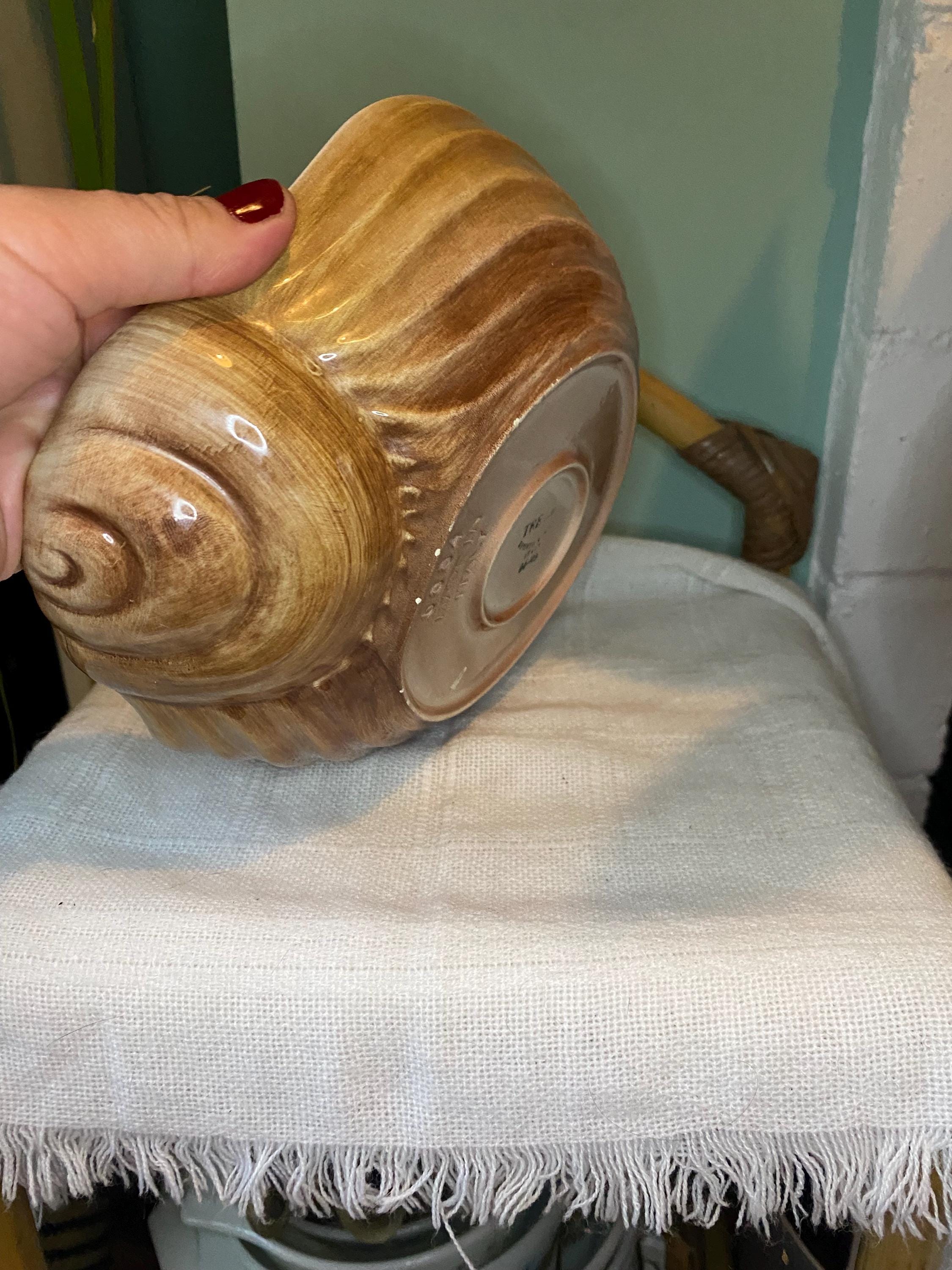 Vintage Shell Shaped Italian Pottery Bowl - Etsy