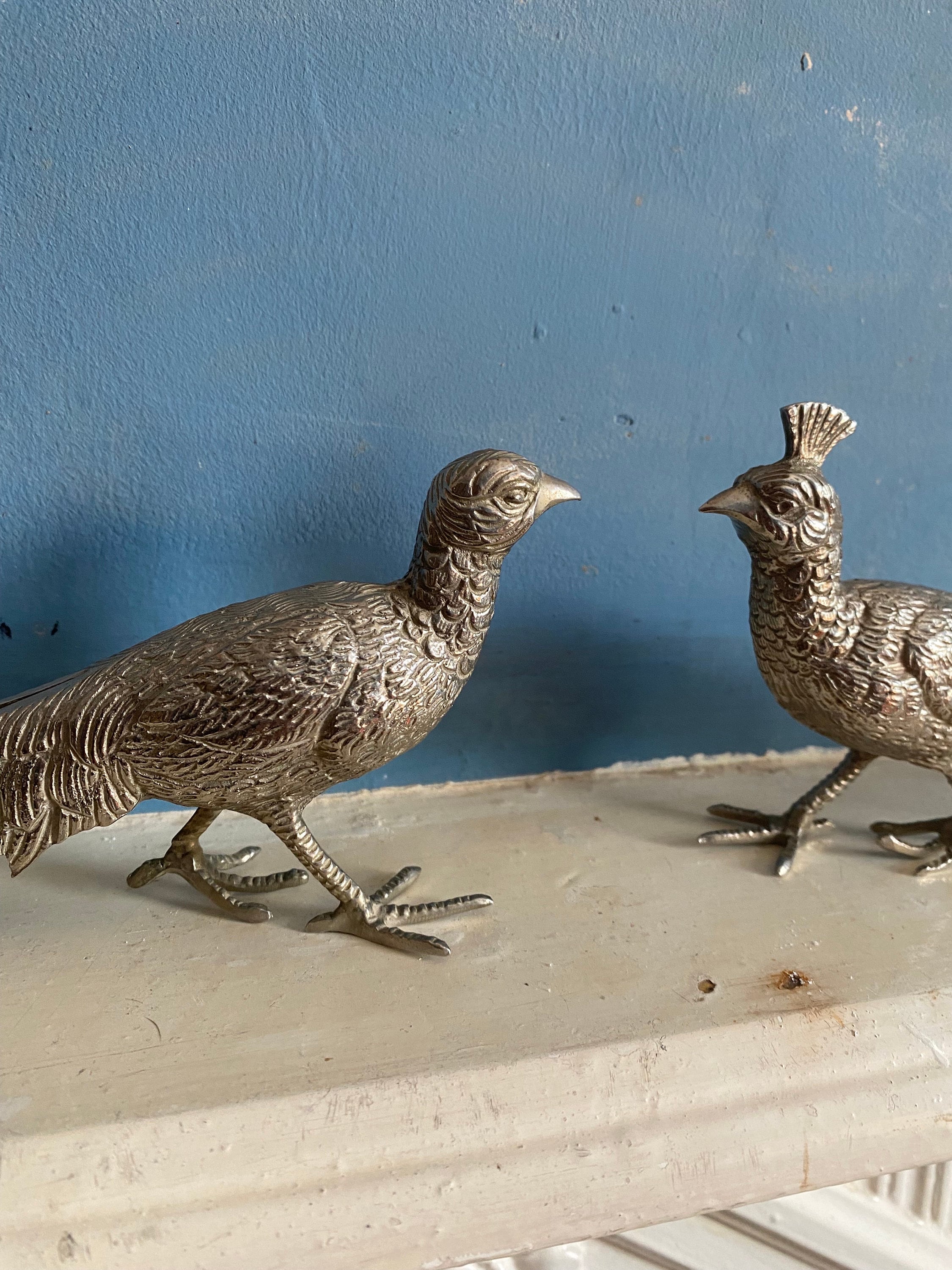 Pair of Peacocks. Vintgae Metal Work - Etsy