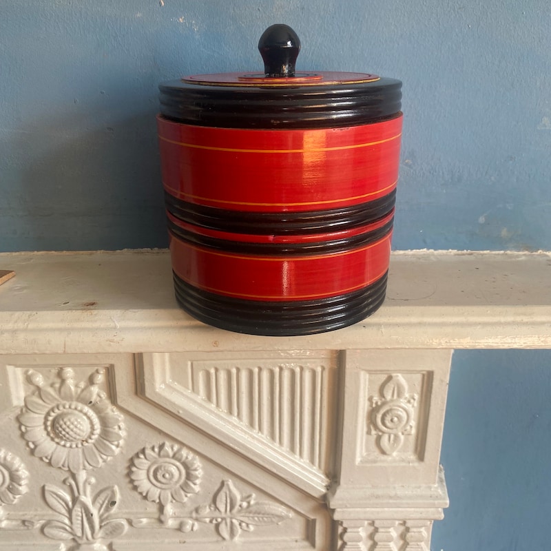 Red Indian Keepsake Box - Etsy UK