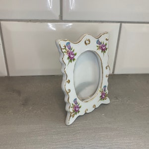 Vintage Porcelain Frame - Etsy