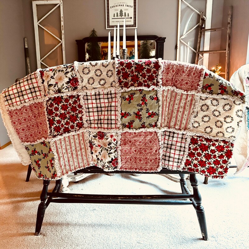 Rag Quilt - Etsy