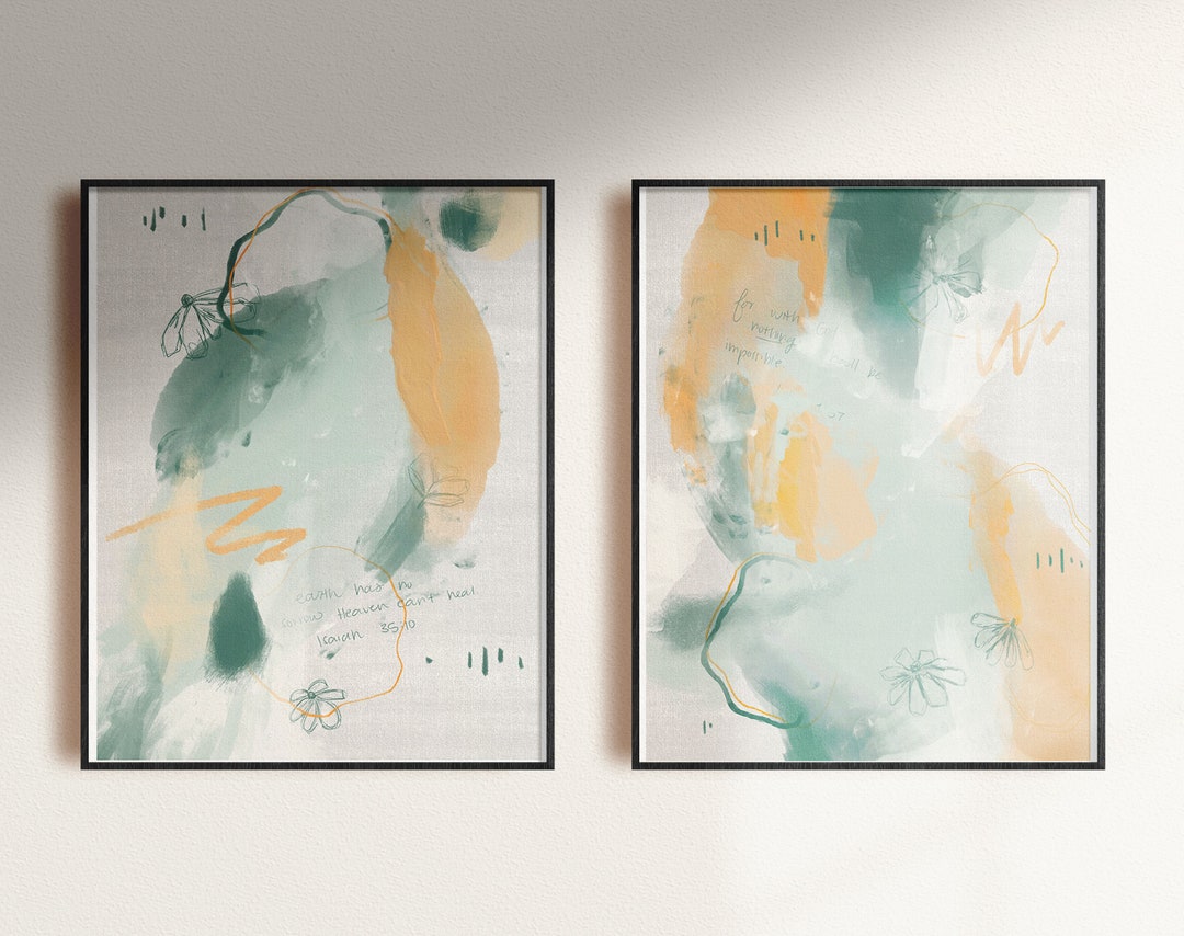 Abstract Painting Print Printable Paint Stroke Art Subtle Christian ...