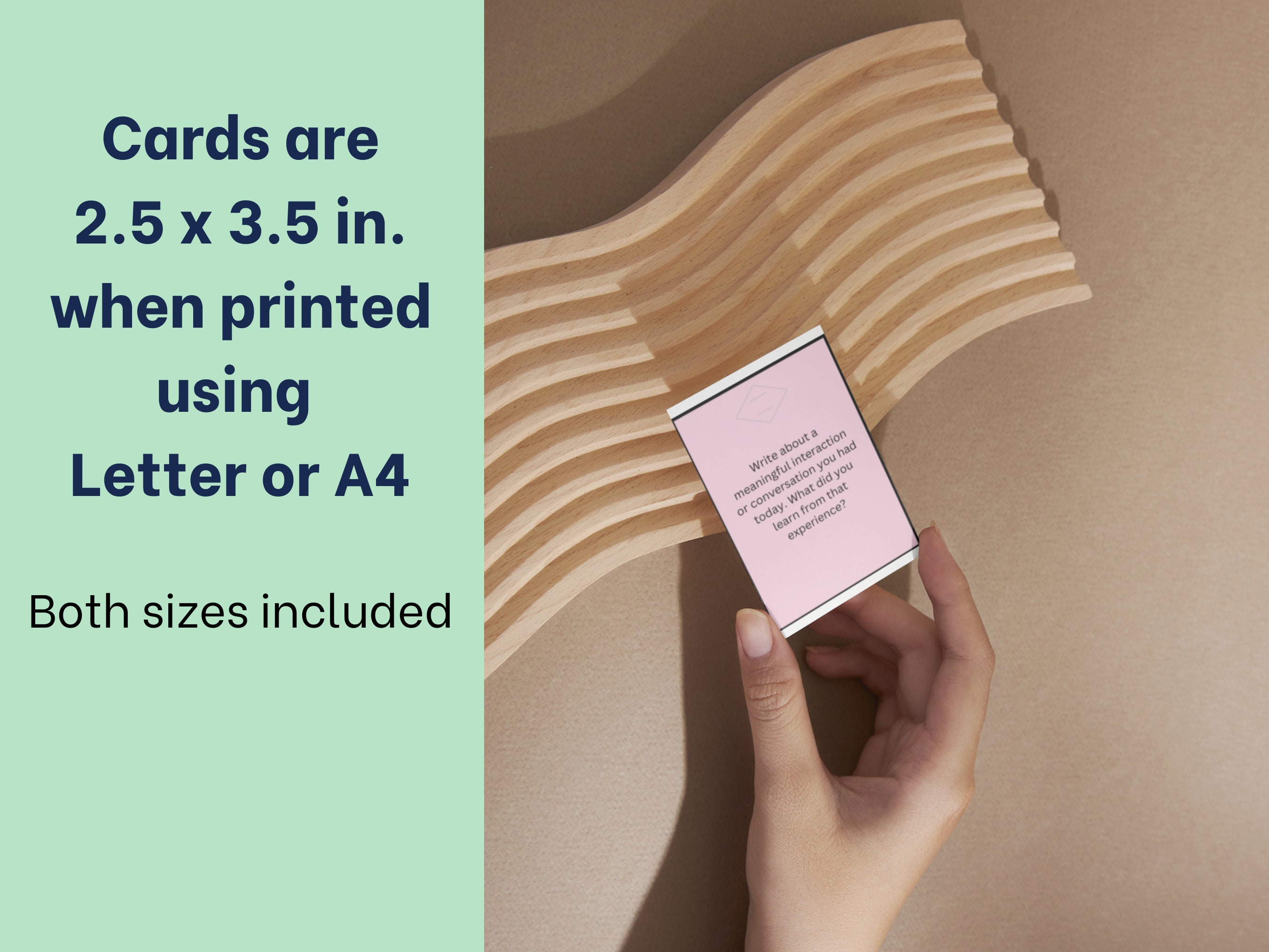 Mindfulness Cards - Mindfulness Prompts Deck - Etsy