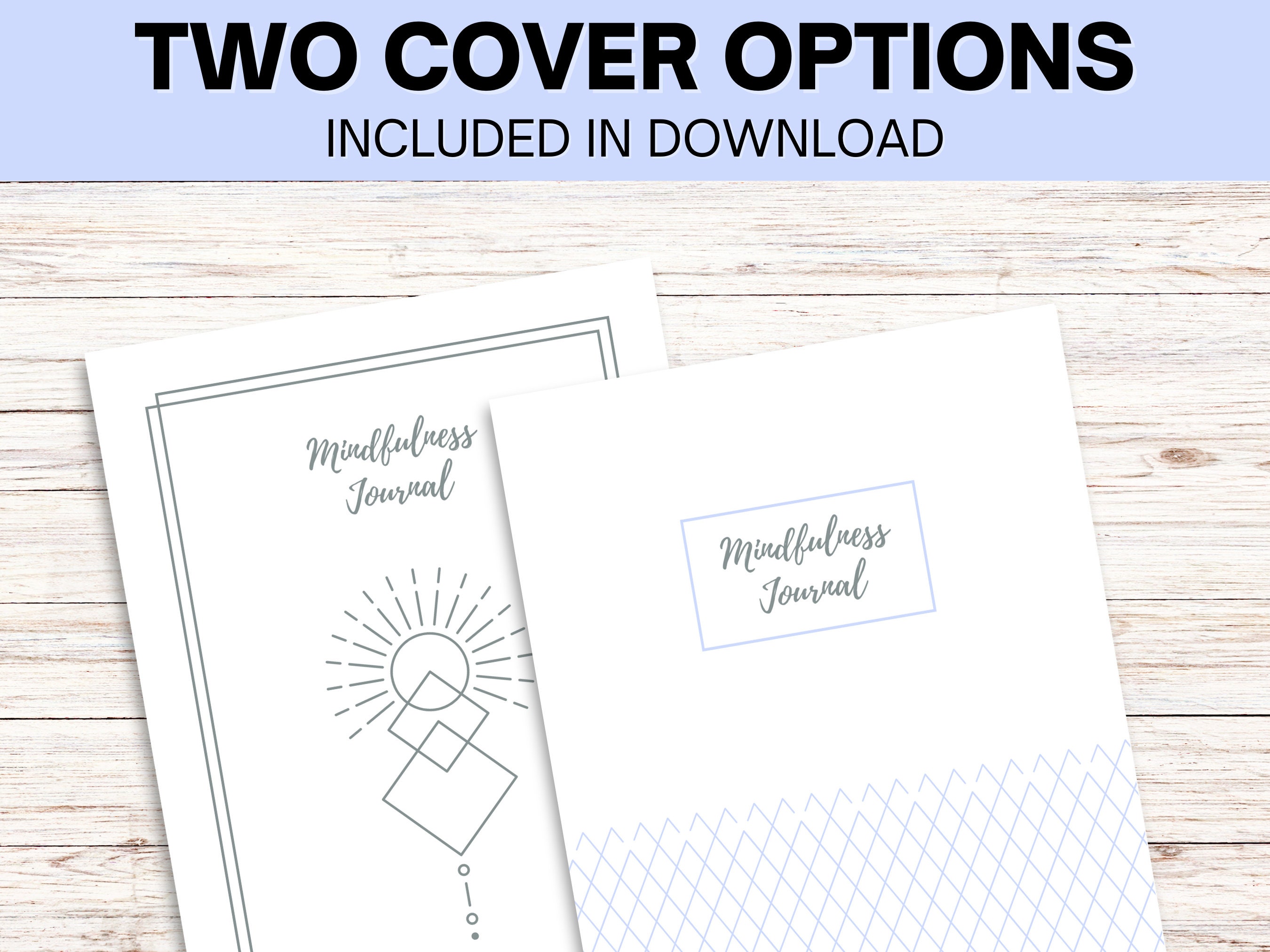 Mindfulness Journal Printable Reflection Journal - Etsy