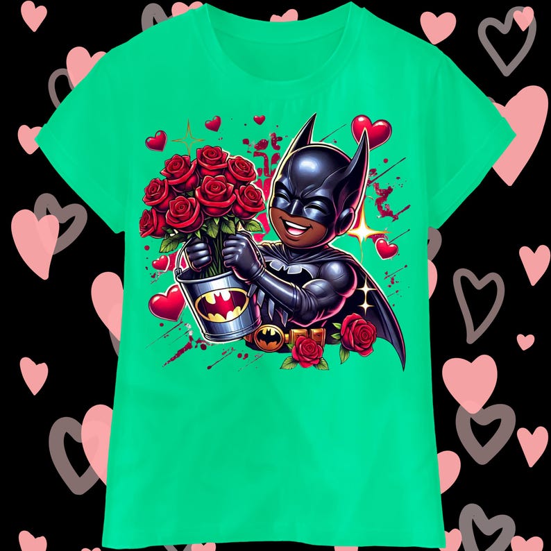 Batman Download, Valentine's Png, Batman Valentines Png - Etsy
