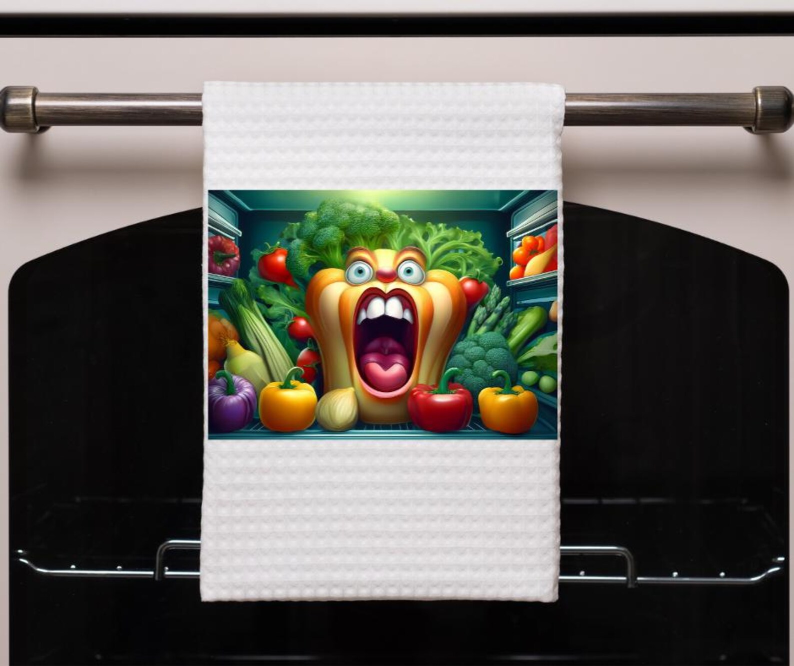 Screaming Vegetable Cutting Board PNG: Funny Kitchen Sublimation ...