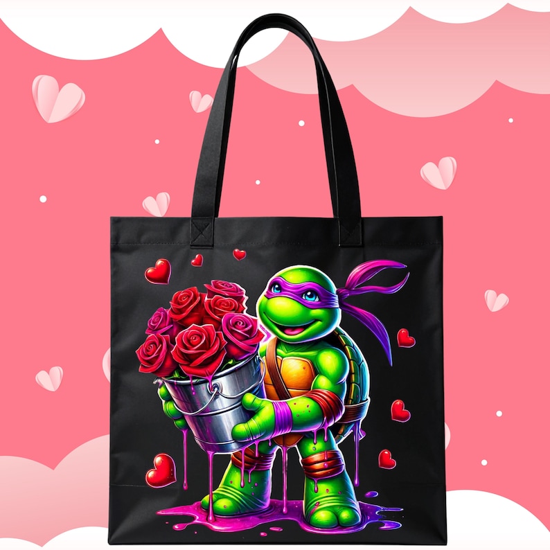 Ninja Turtle Download, Valentine's Png, Donatello Png, - Etsy