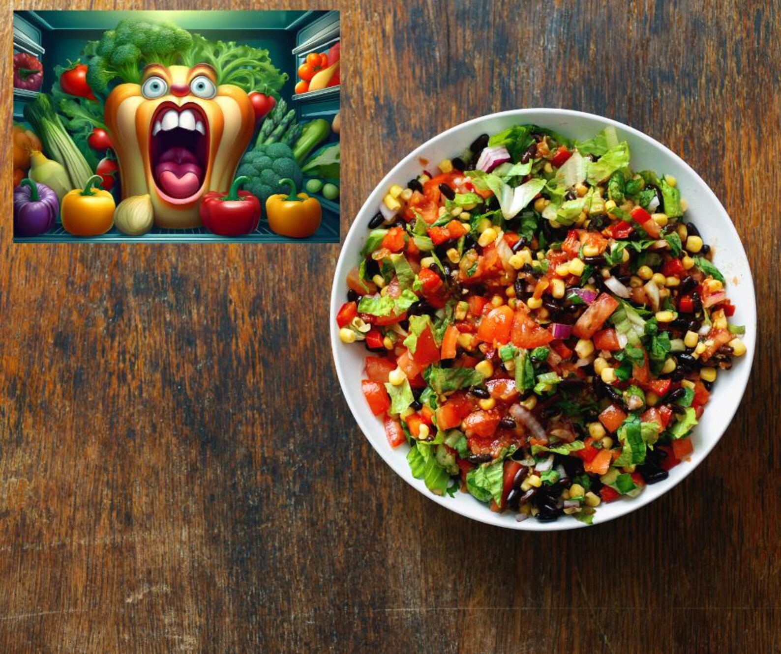 Screaming Vegetable Cutting Board PNG: Funny Kitchen Sublimation ...