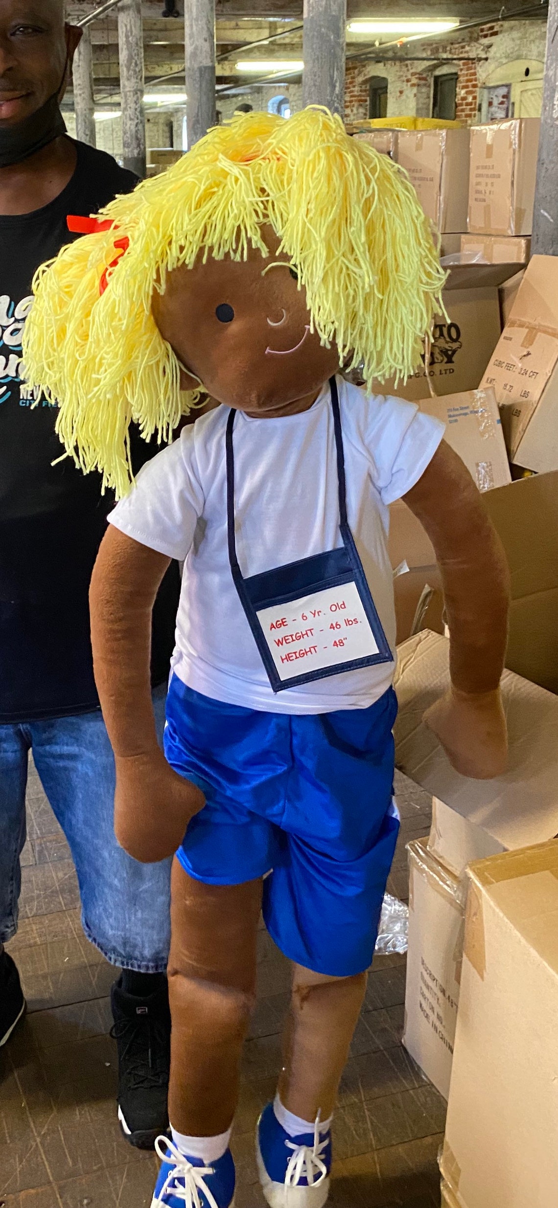 48 Tall Girl Doll. Stuffed Plush Toy Doll - Etsy