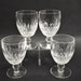 Waterford Cut Crystal Colleen Short Stem Water Goblet Set of 4 Signed ...