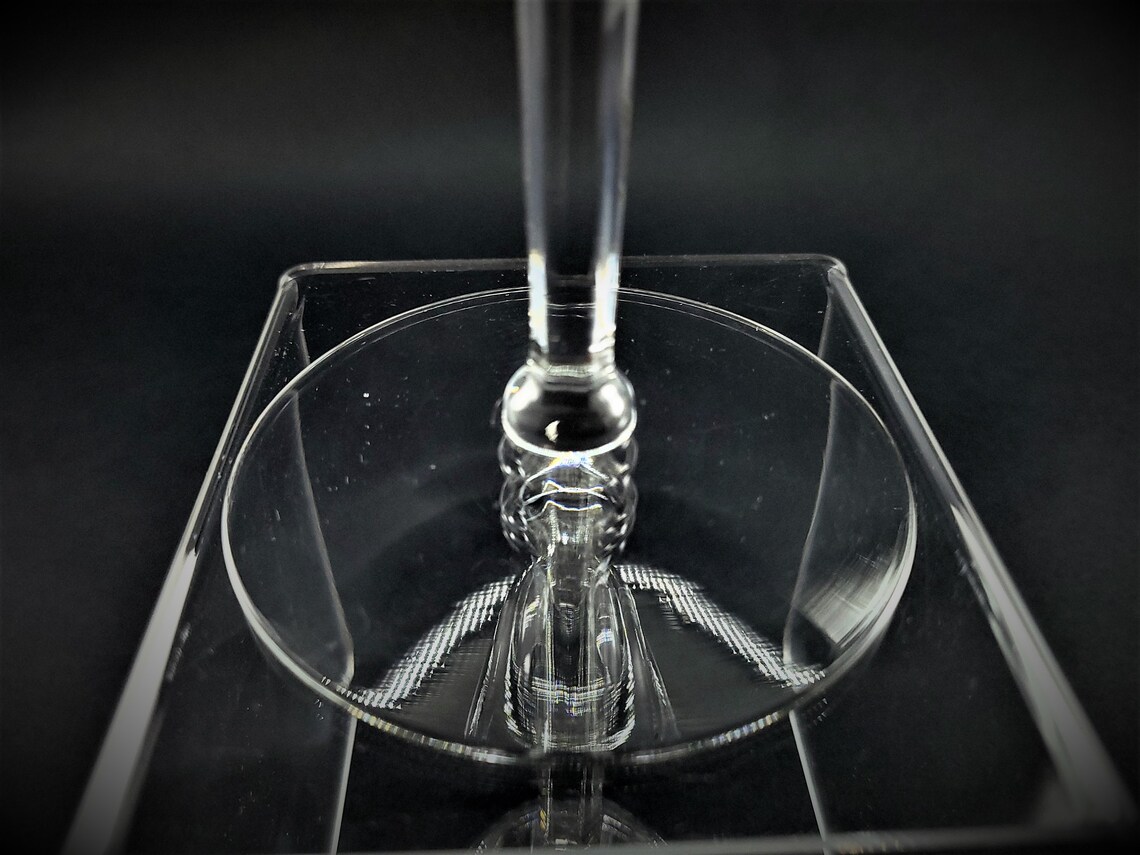 Seneca Crystal Cut Glass Water Goblet Stem 925 Cut 882 - Etsy