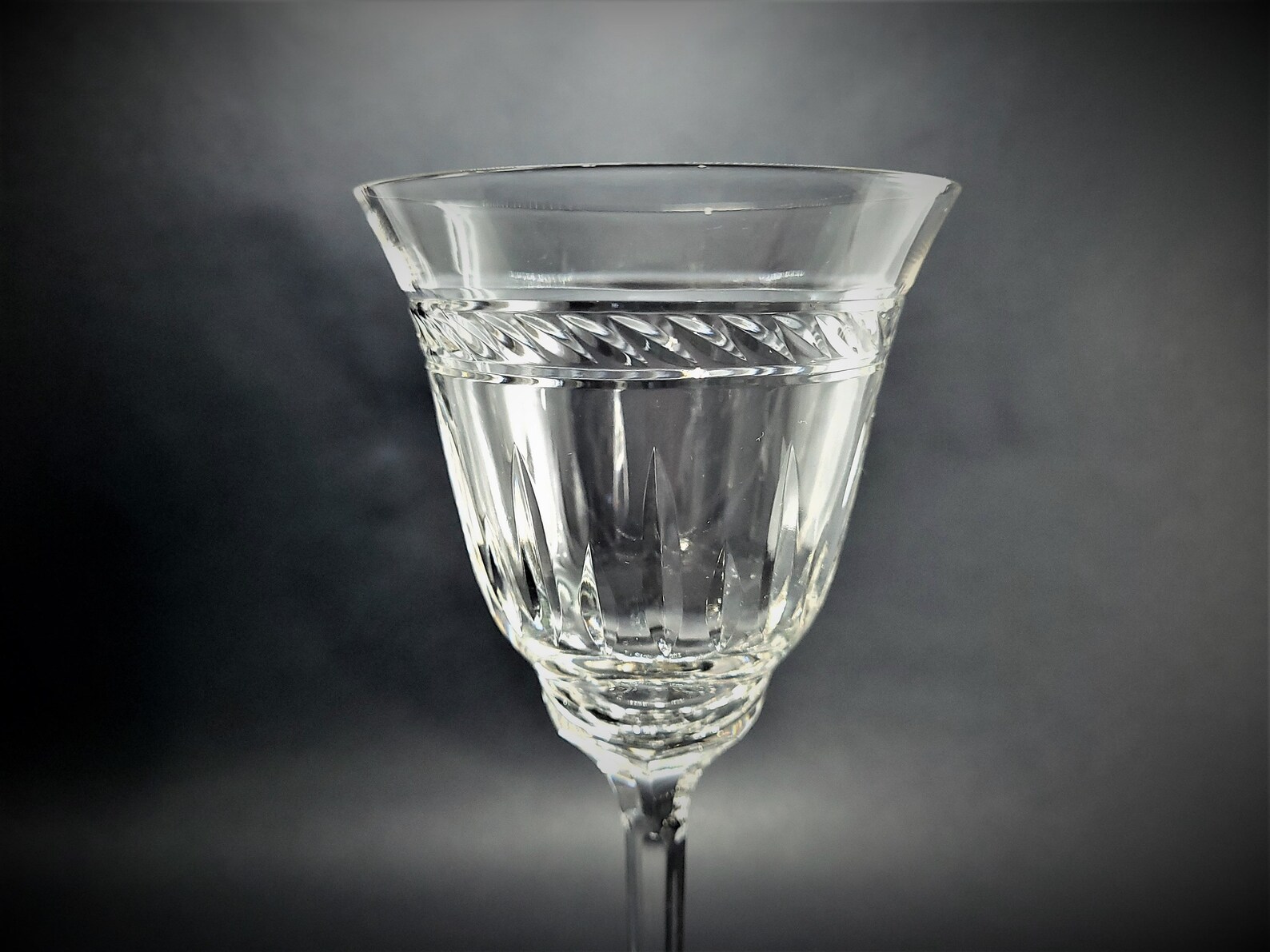 Seneca Crystal Cut Glass Water Goblet Stem 925 Cut 882 - Etsy