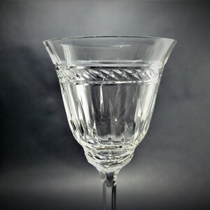 Seneca Crystal Cut Glass Water Goblet Stem# 925 Cut# 882 - Etsy