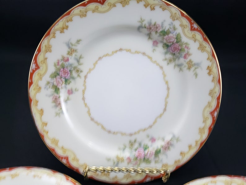 Noritake Morimura Lares Pattern Bread and Butter / Dessert Plates Circa ...