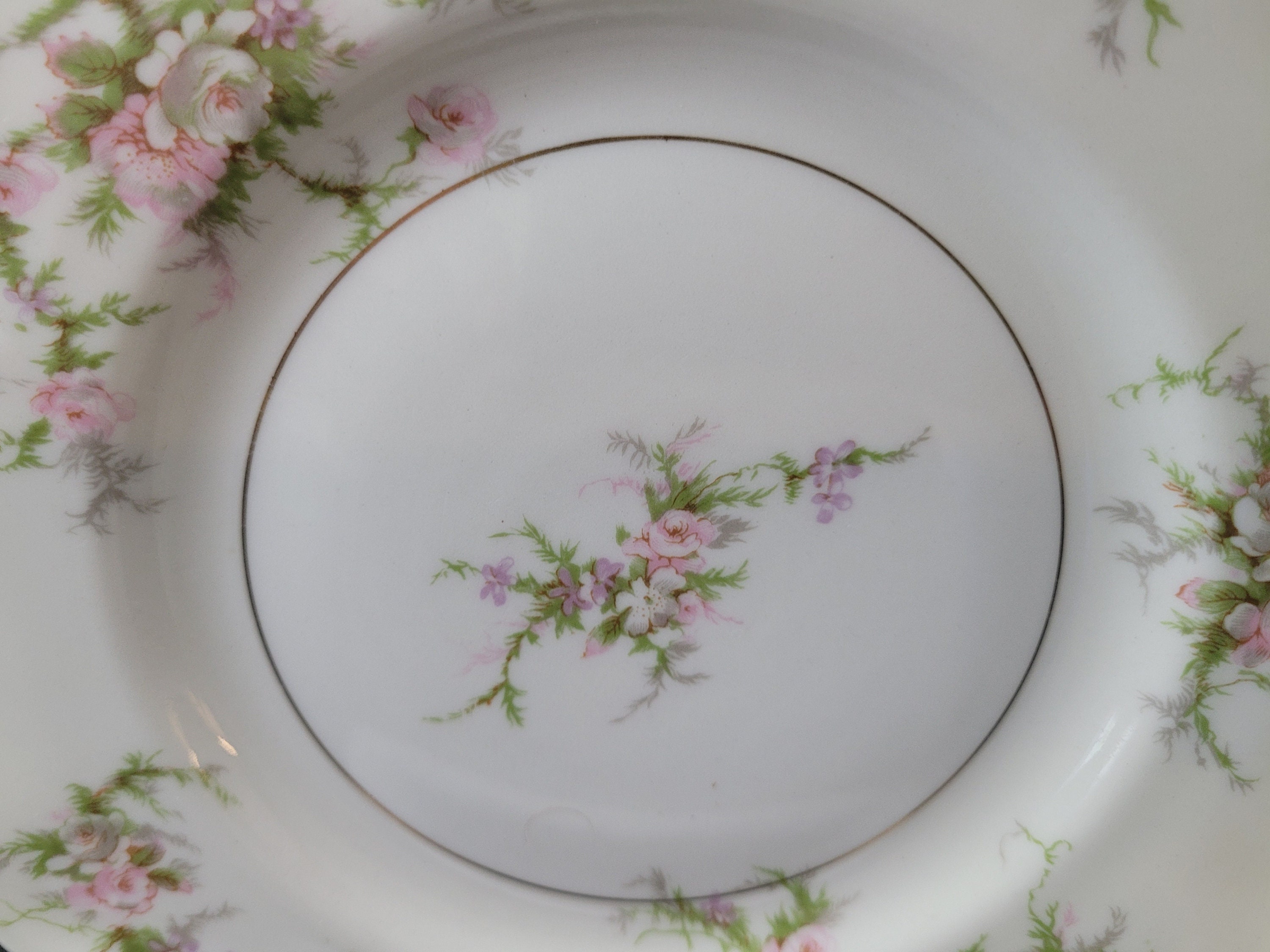Theodore Haviland New York Rosalinde Pattern Floral 4pc Place Setting ...