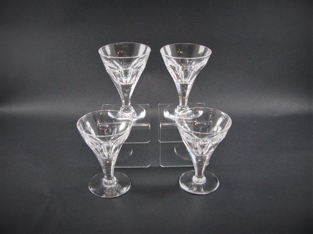 Thomas Webb Cut Crystal Wine Glass Set of 4 Signed - Etsy