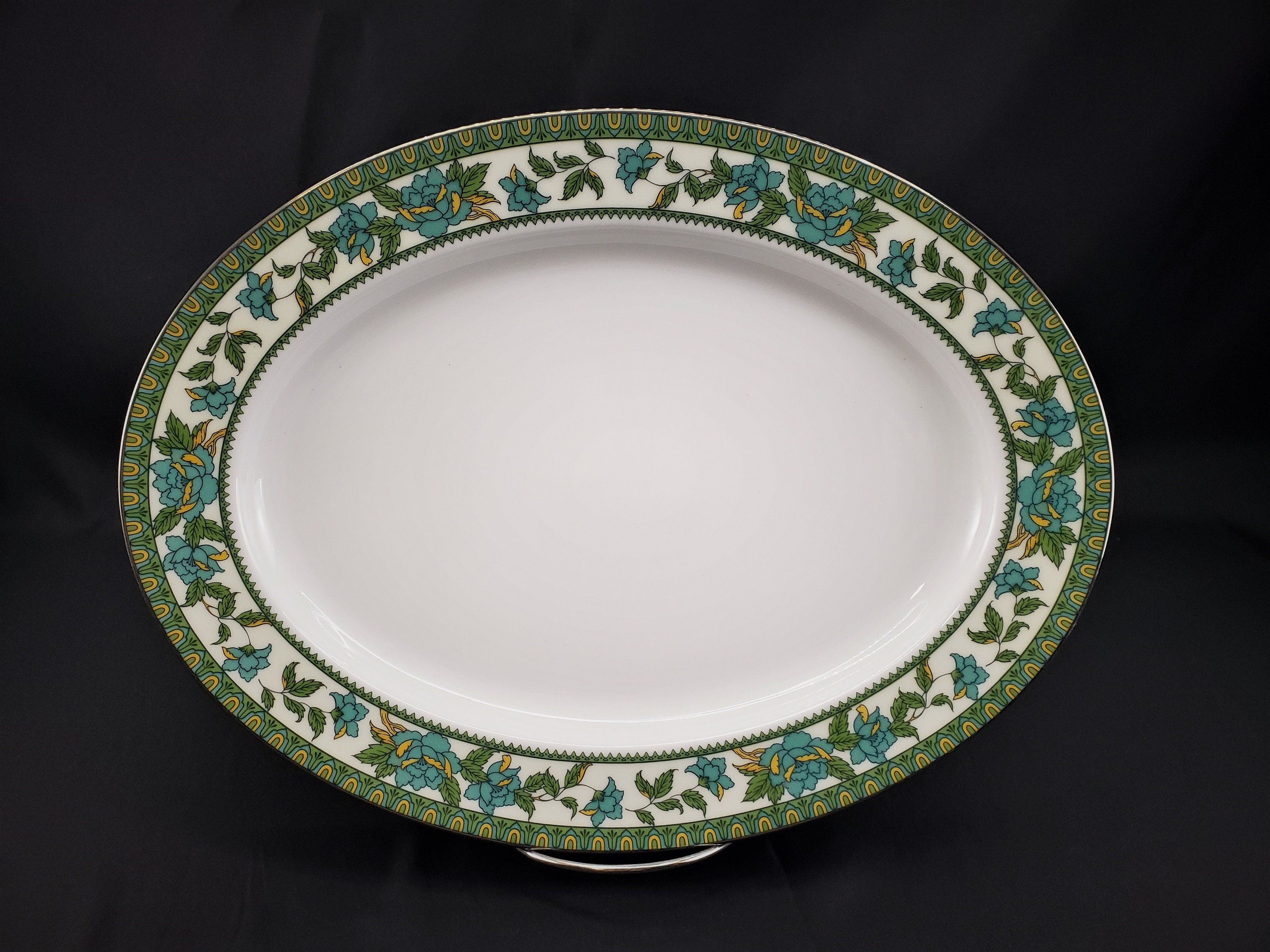 Noritake Japan Fine China Floral Tapestry Pattern 2405 Oval - Etsy