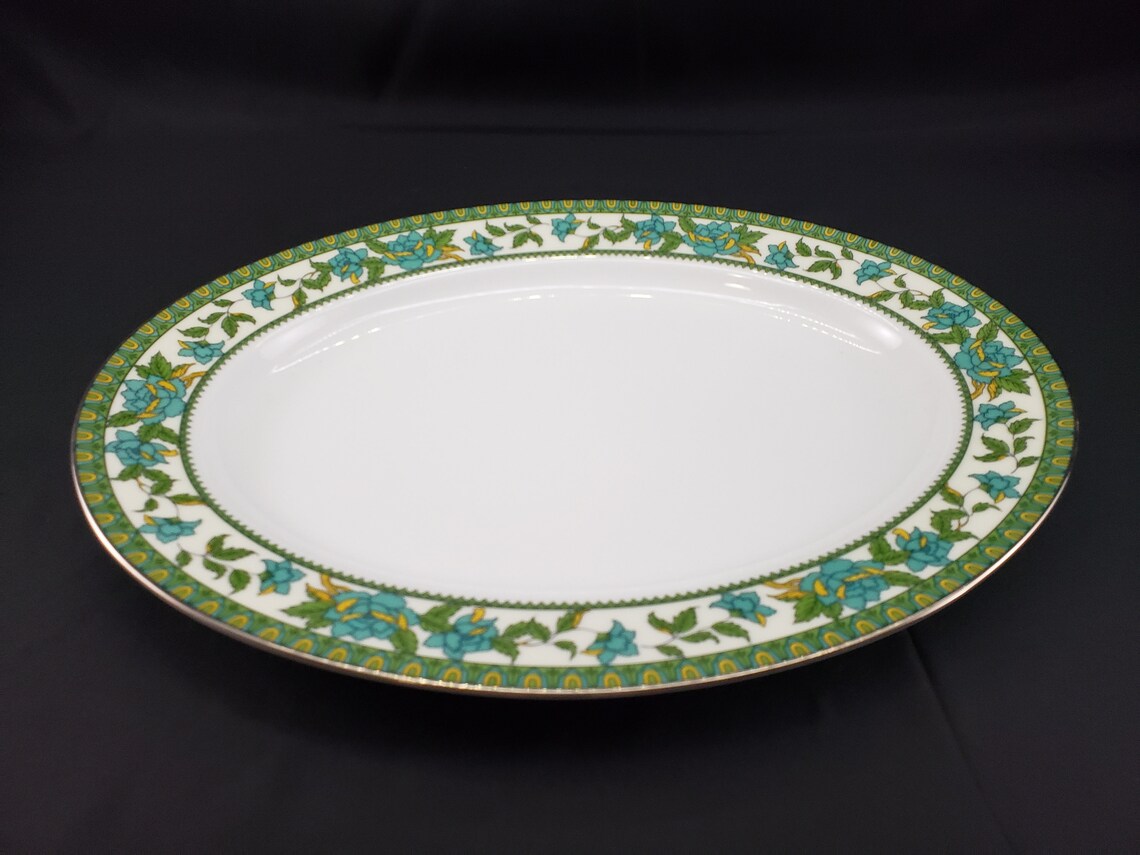 Noritake Japan Fine China Floral Tapestry Pattern 2405 Oval - Etsy