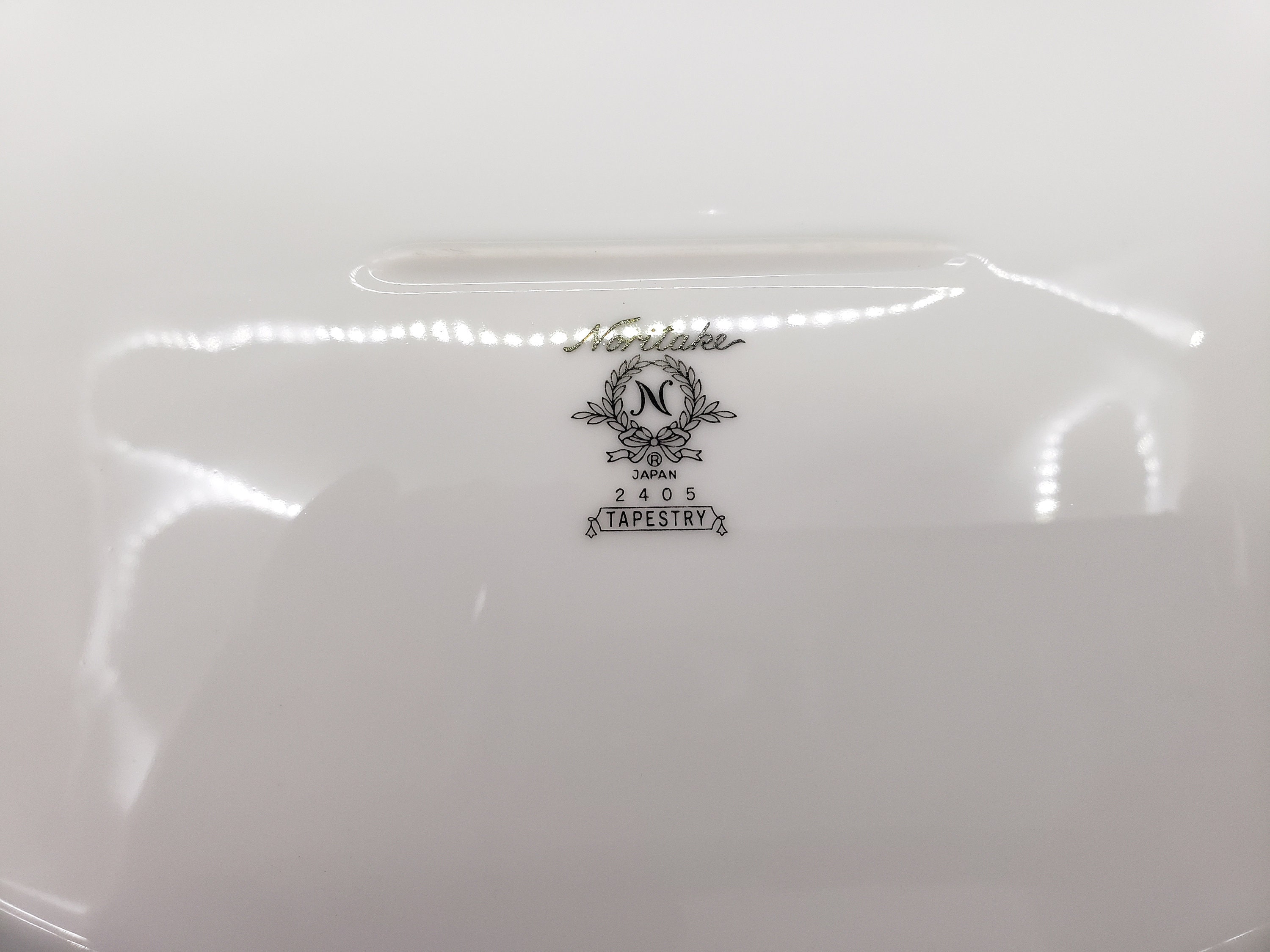 Noritake Japan Fine China Floral Tapestry Pattern 2405 Oval - Etsy