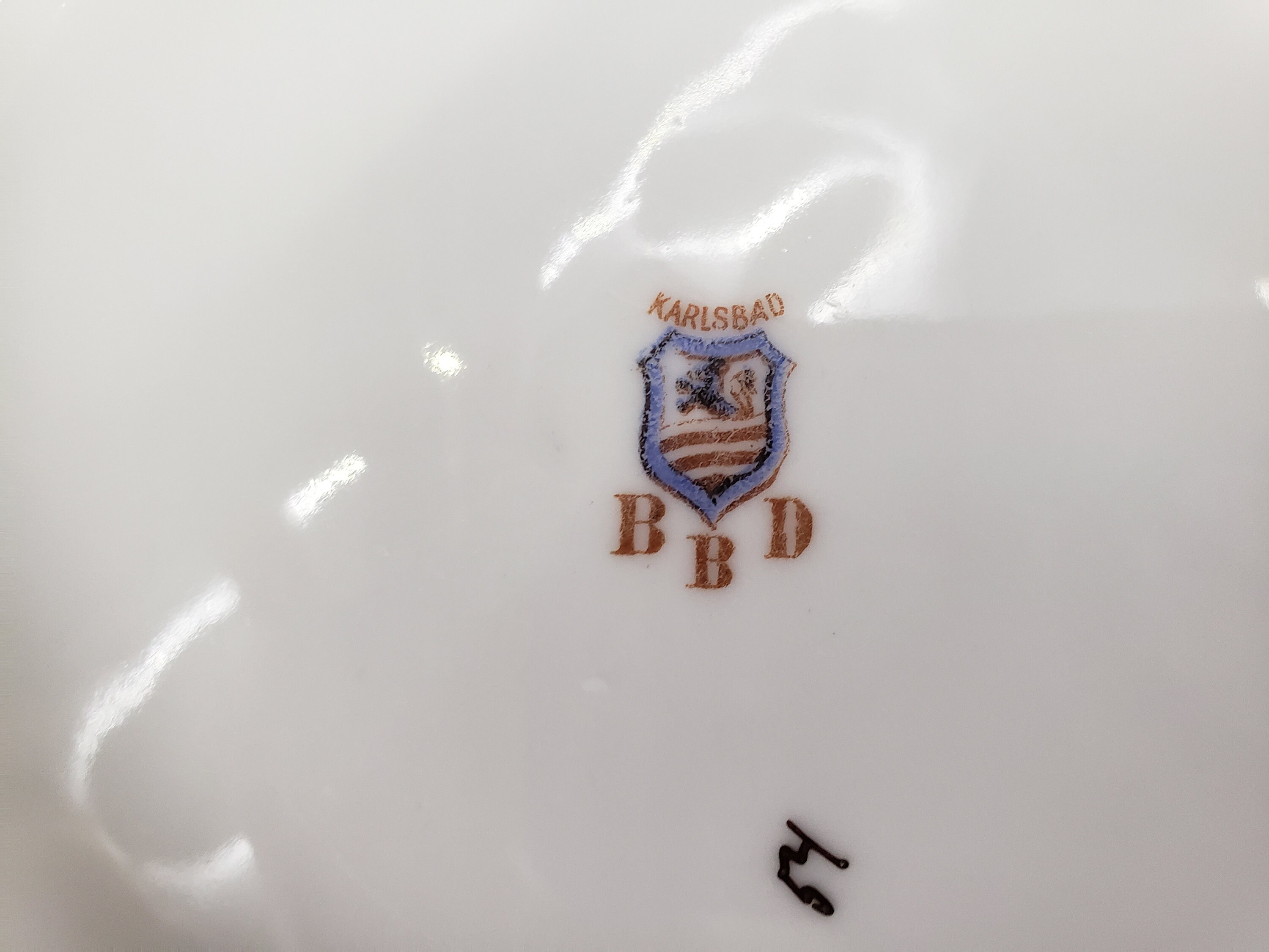 Karlsbad Bawo & Dotter Floral Square Serving Bowl - Etsy