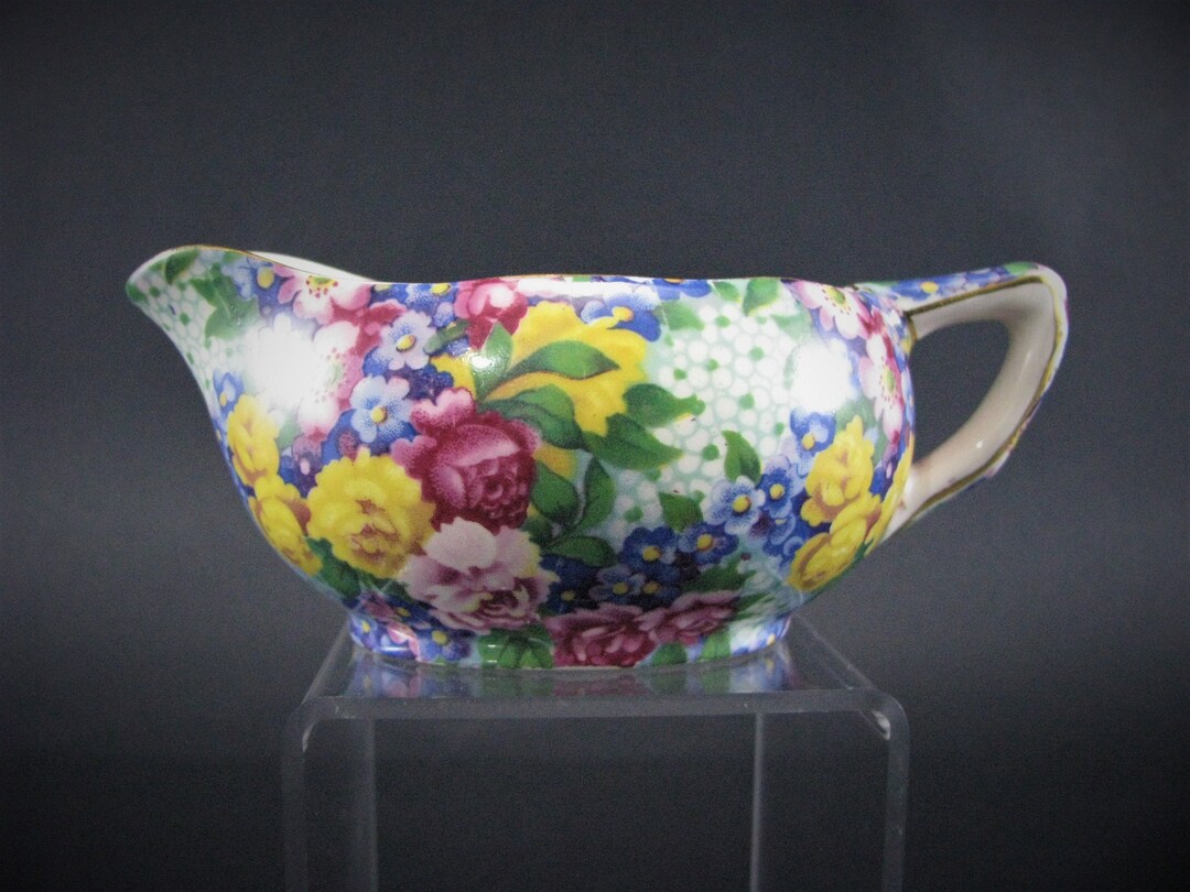 Lovely Royal Winton Grimwades Julia Chintz Mint Boat ERA Shape - Etsy