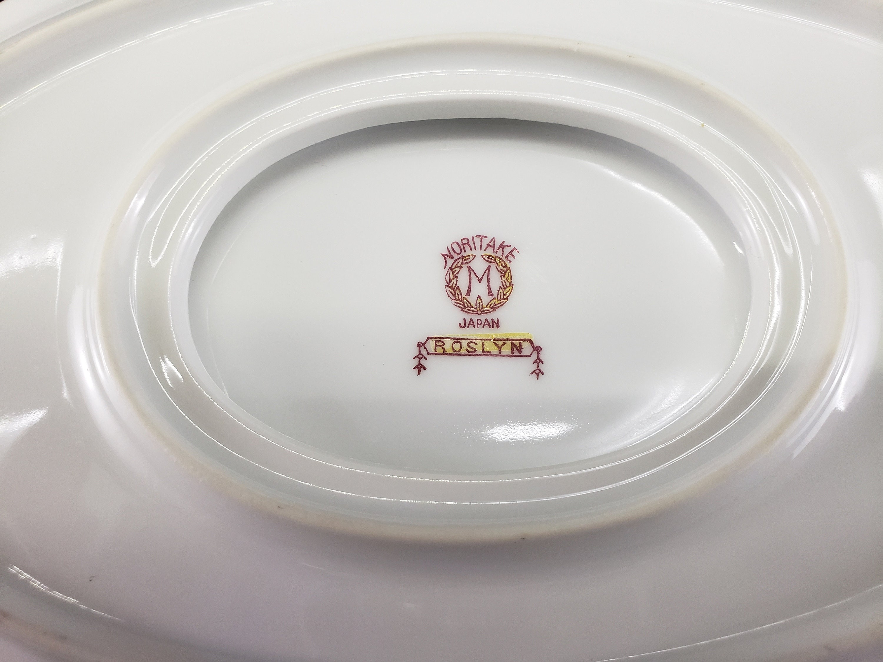 Noritake Morimura Roslyn Pattern Gravy Boat W/ Attached - Etsy