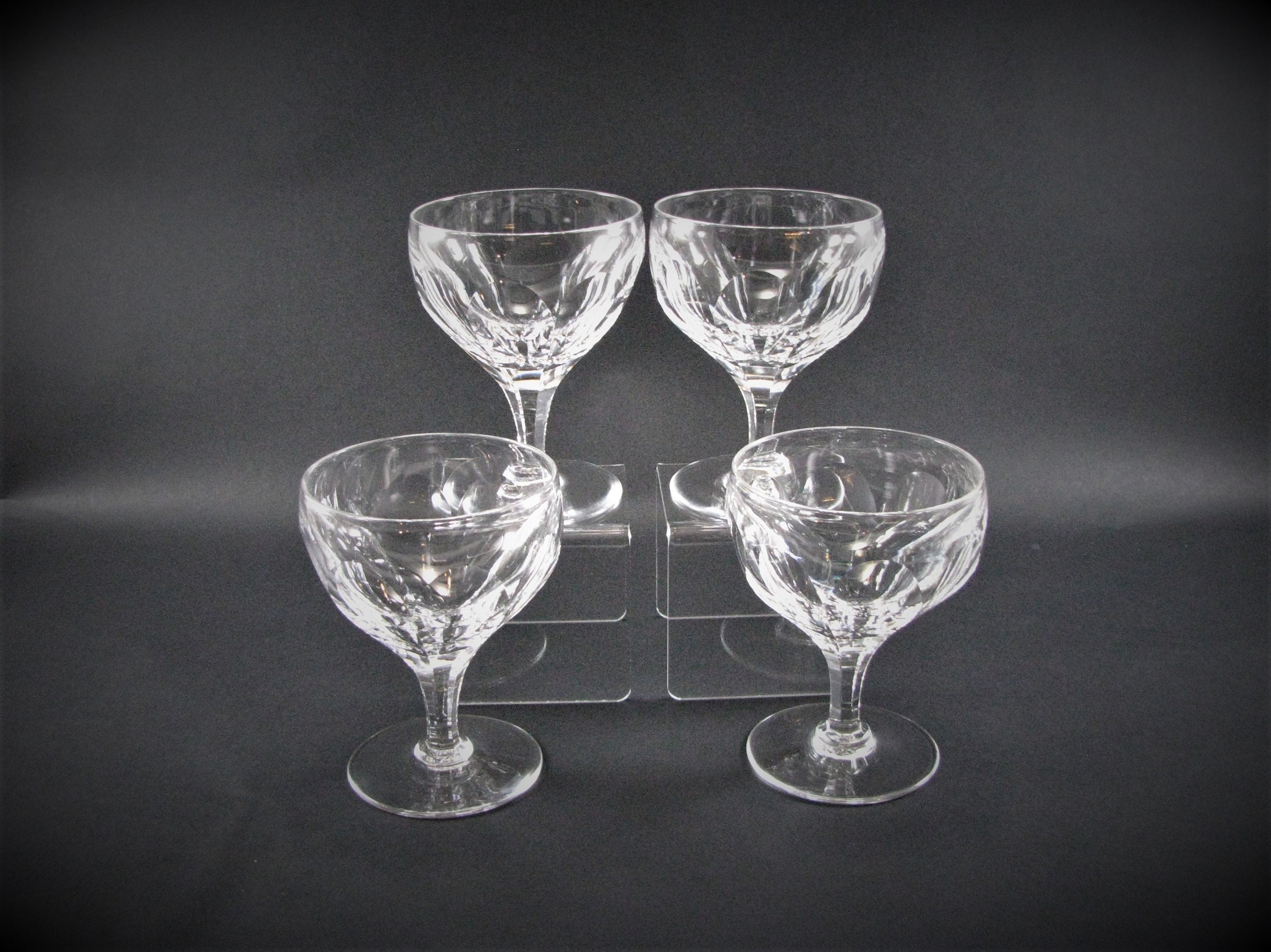 Thomas Webb Cut Crystal Royal Yacht Champagne Glass Set of 4 - Etsy