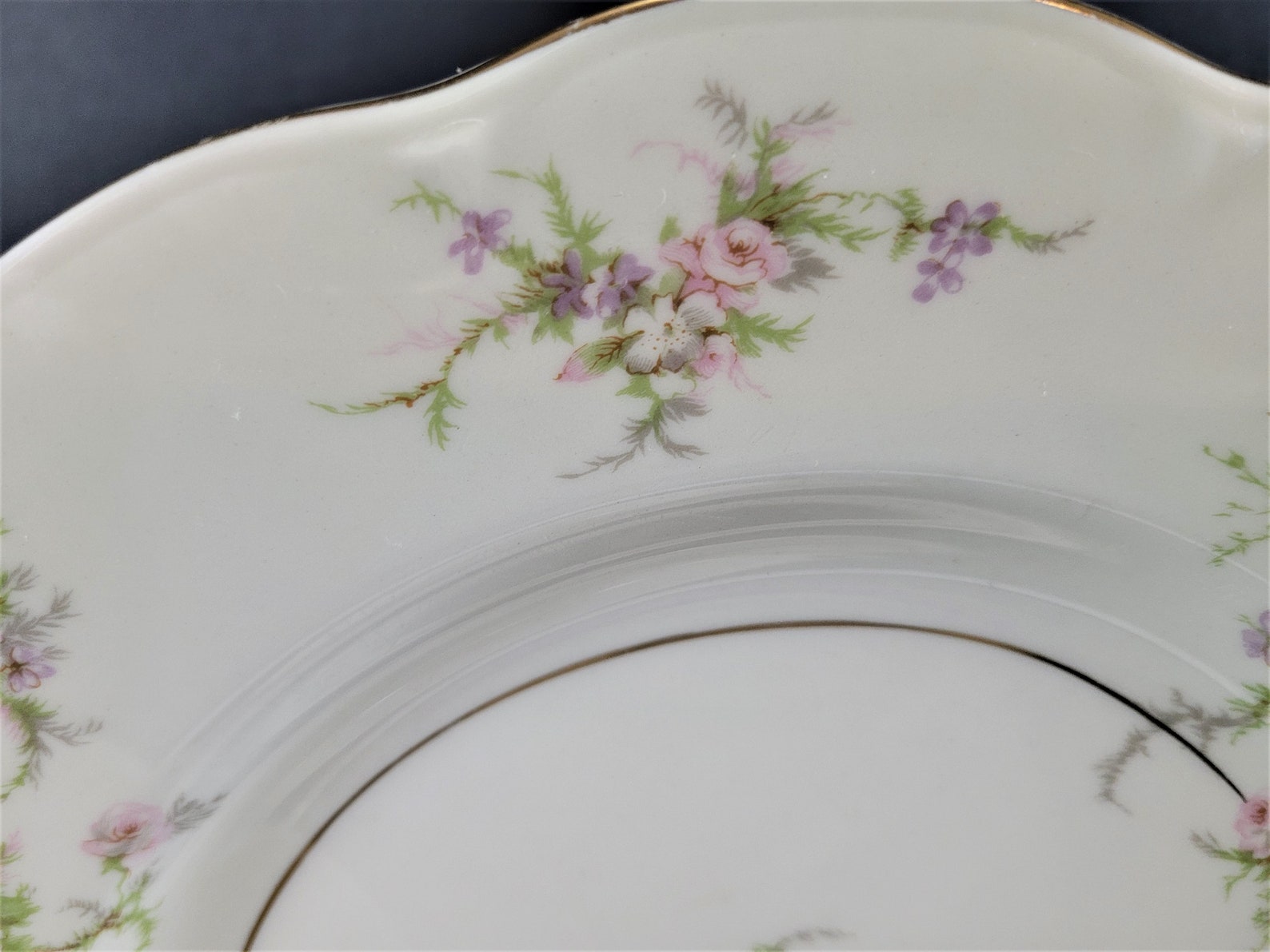 Theodore Haviland New York Rosalinde Pattern Floral 4pc Place Setting ...