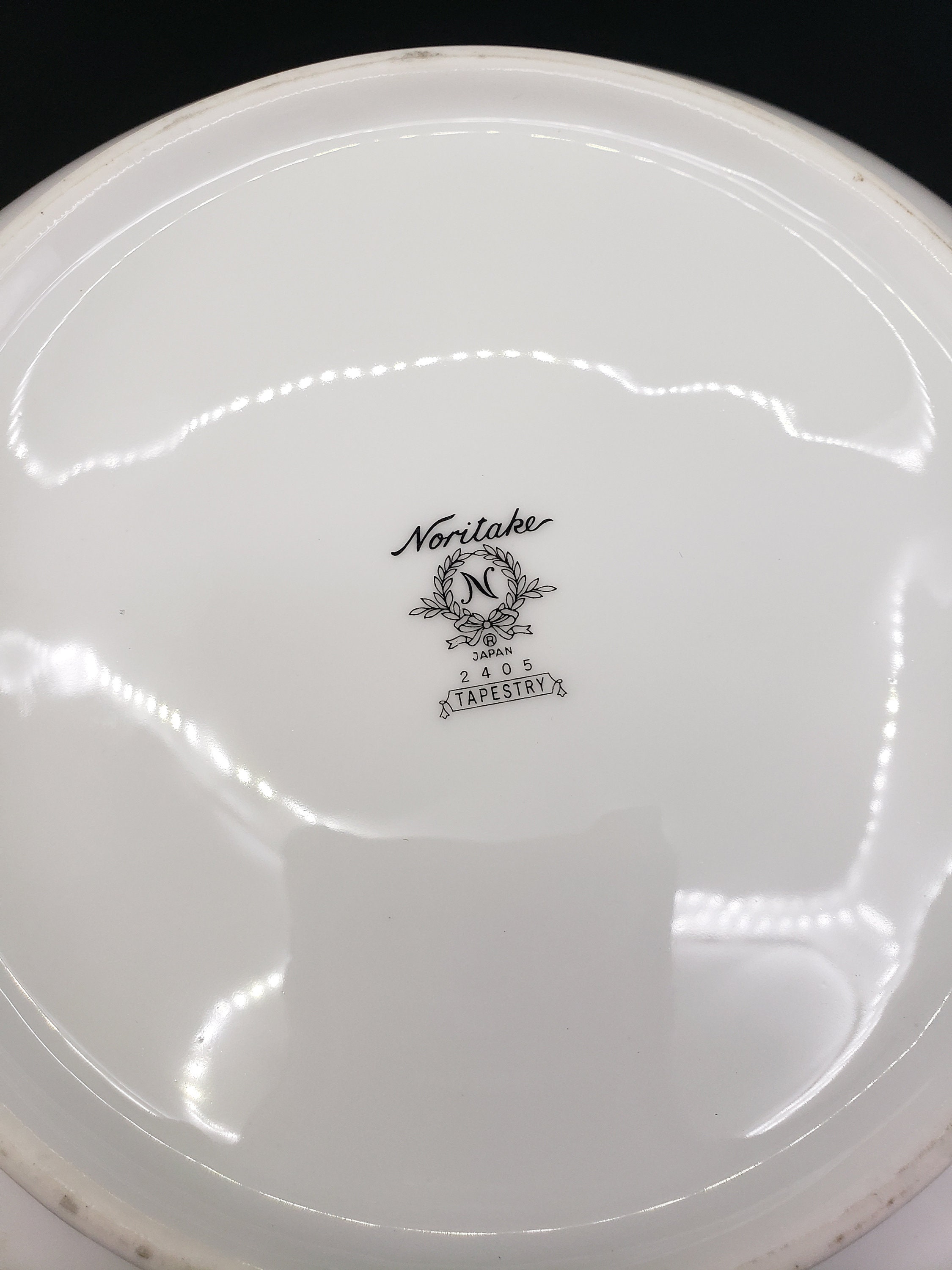 Noritake Fine China Floral Tapestry Pattern 2405 Round | Etsy