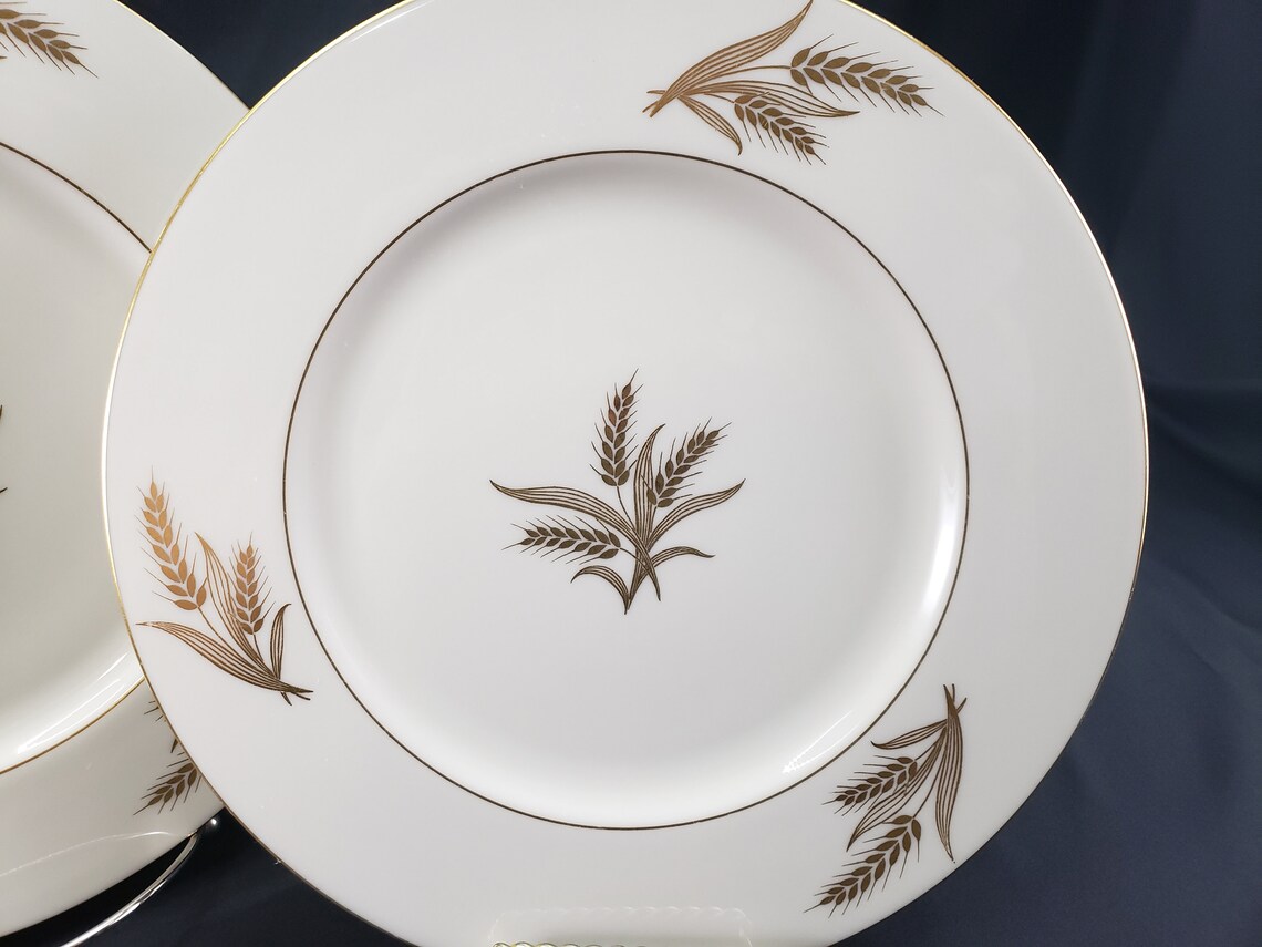 Lenox China Harvest Pattern Dinner Plates Set of 2 - Etsy