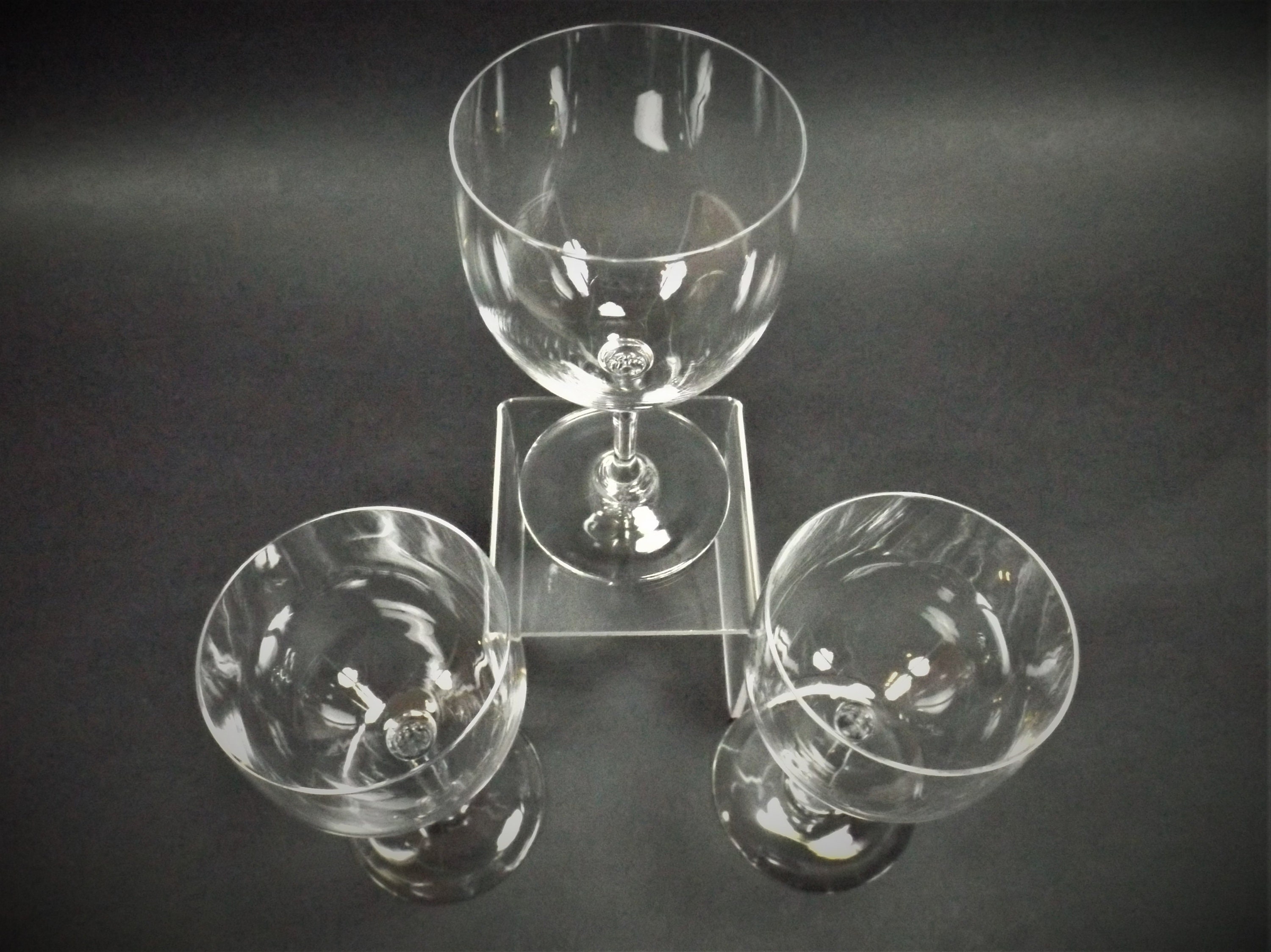 Baccarat Brummel French Crystal Port Wine Glasses Set of 3 Signed - Etsy