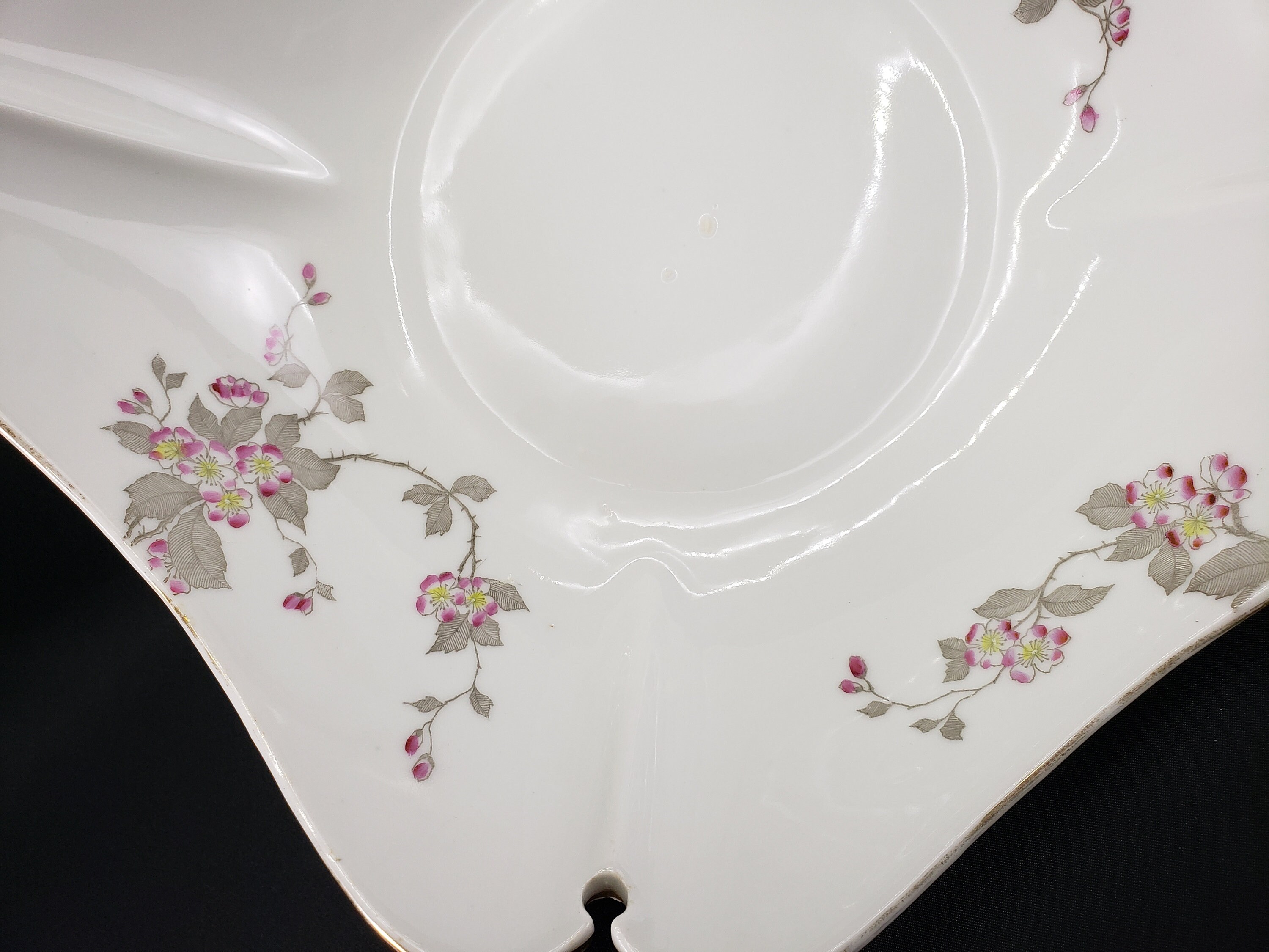Karlsbad Bawo & Dotter Floral Square Serving Bowl - Etsy