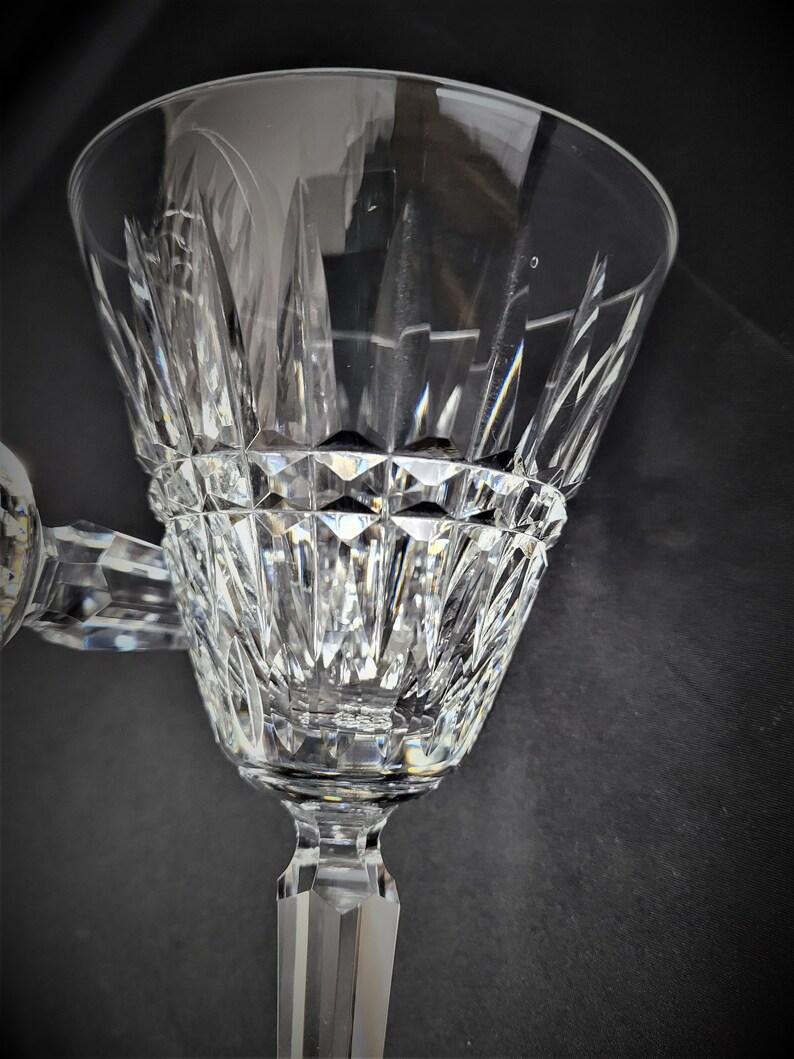 Waterford Crystal Glenmore Pattern Cut Glass Water Goblet Set of 2 - Etsy