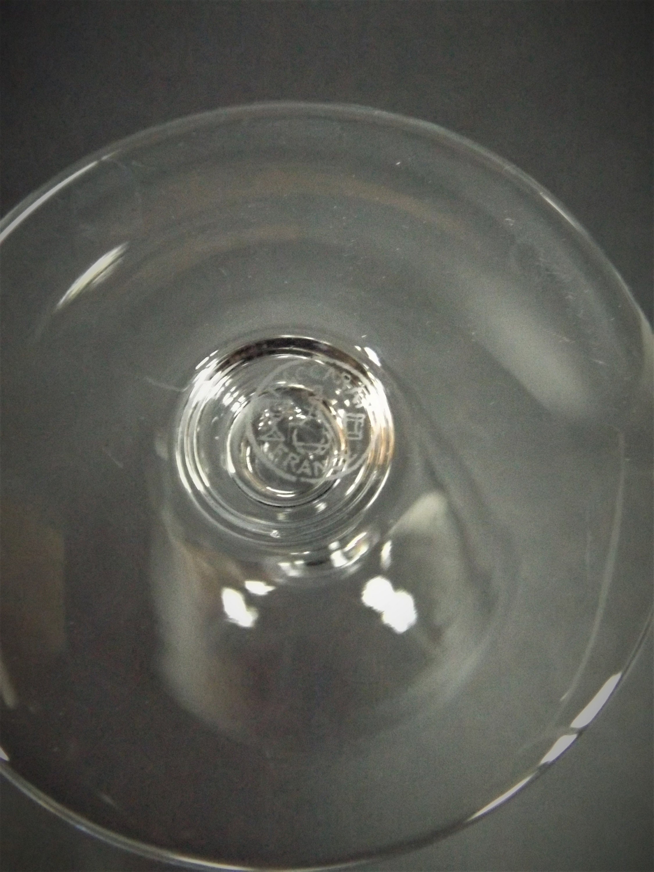 Signed Baccarat Brummel French Crystal Port Wine Glasses Set - Etsy