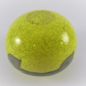 George Machart Yellow Art Glass Hanging Heart & Vine Vase Ca. 2001 ...