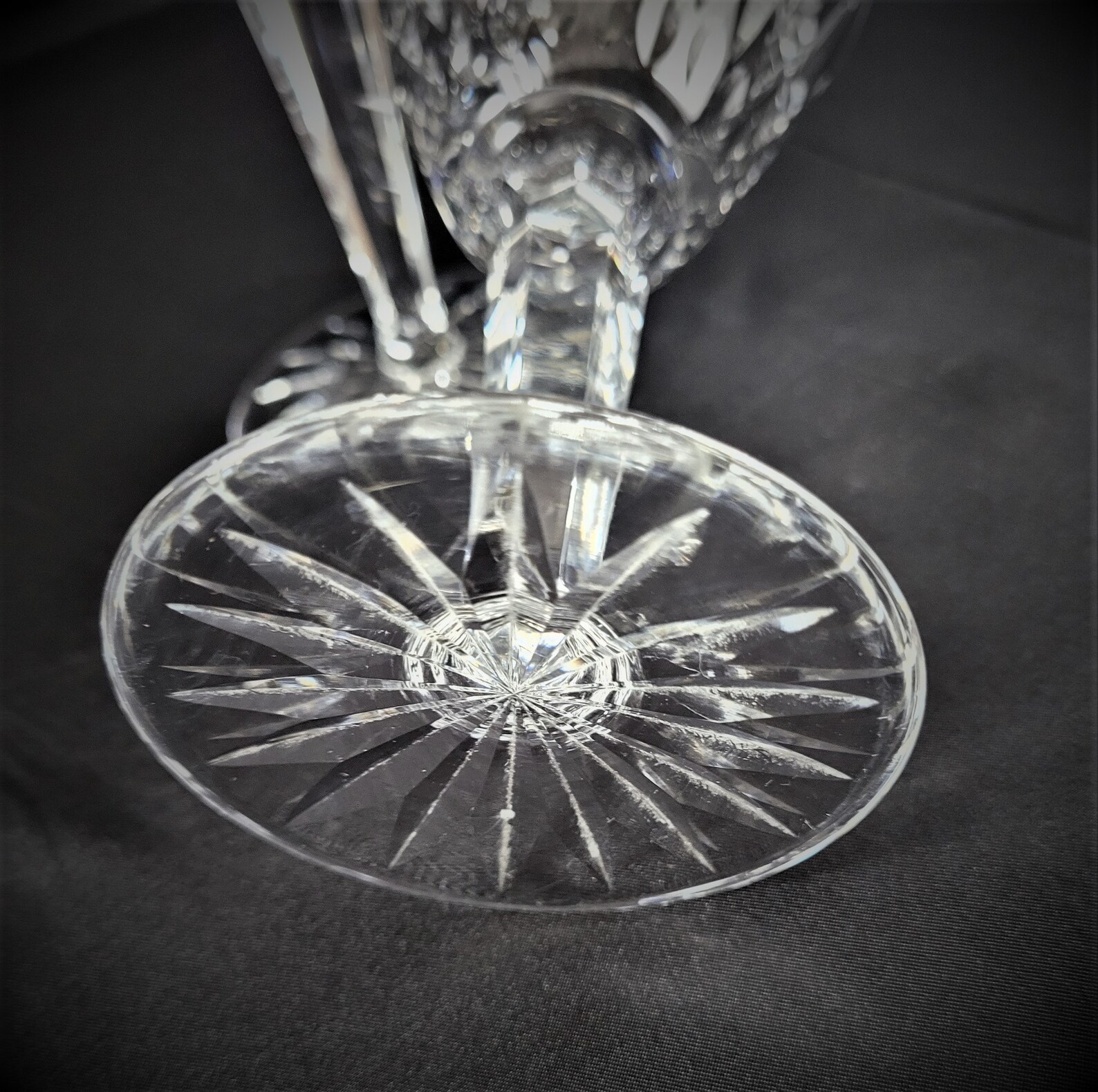 Waterford Crystal Glenmore Pattern Cut Glass Water Goblet Set of 2 - Etsy