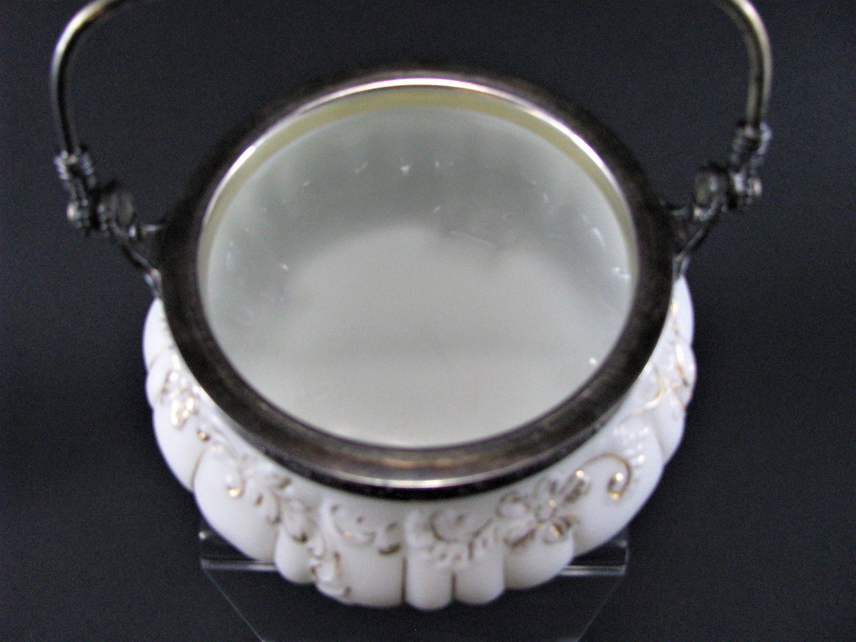 Mt Washington Colonial Ware Glass Sweetmeat Jar Gold Accented - Etsy