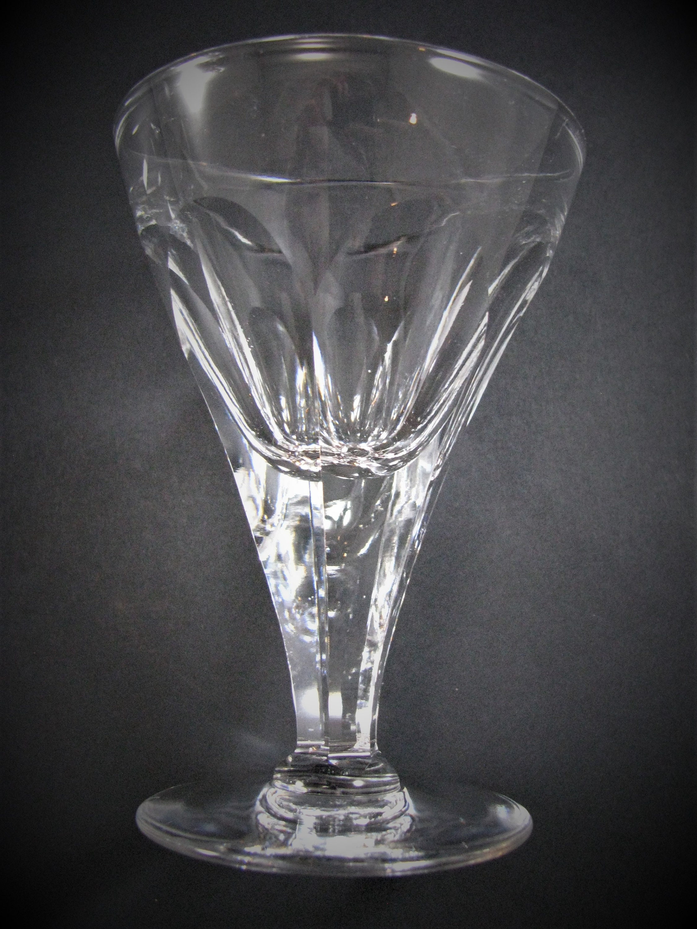 Thomas Webb Cut Crystal Wine Glass Set of 4 Signed - Etsy